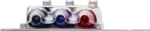 Pilot Frixion Clicker Erasable Gel Pen, Assorted Ink, 3 per Pack (31467), Black/Blue/Red