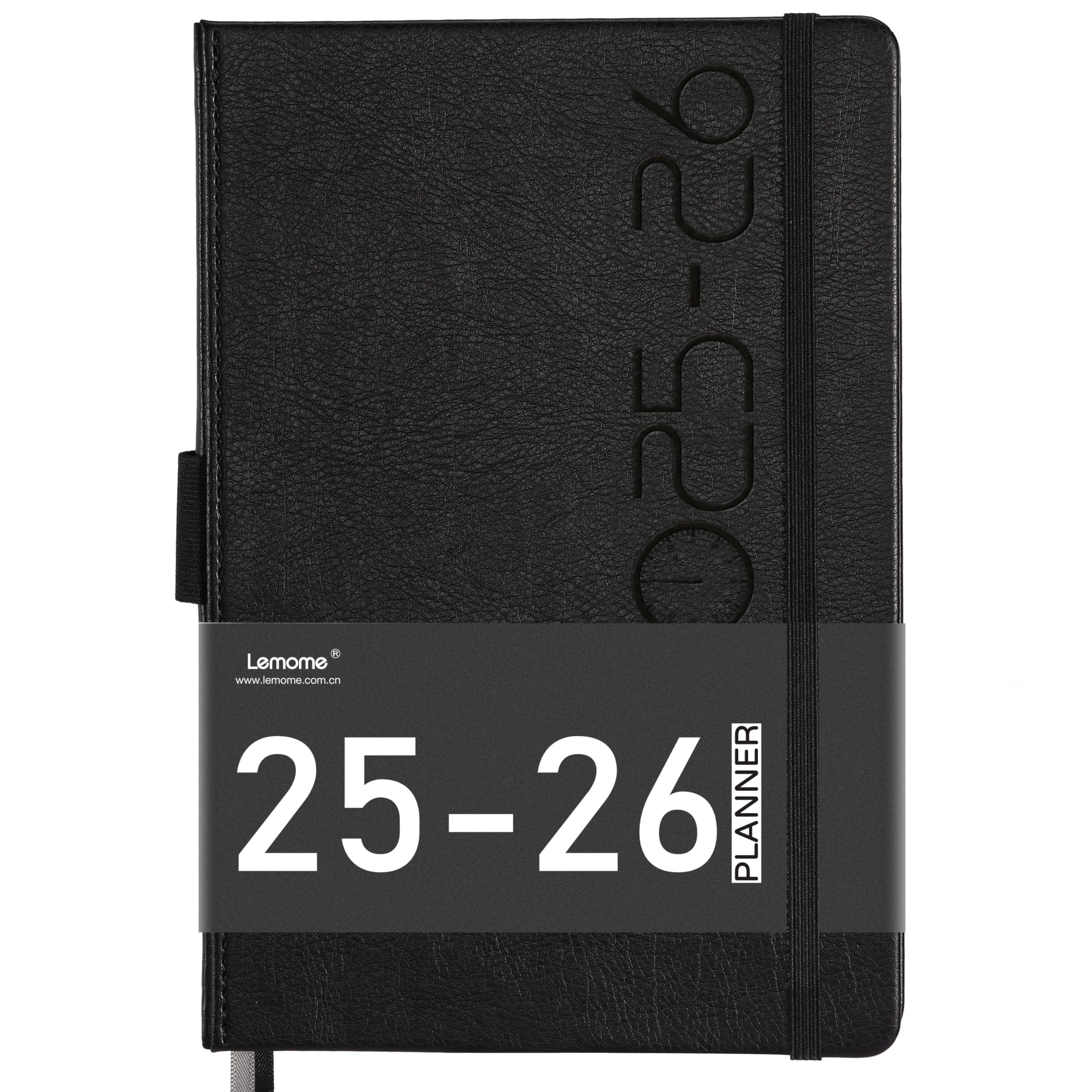 2023 Planner - Planner 2023 with Pen Loop, to Achieve Your Goals & Improve Productivity, January 2023 - December 2023, Thick Paper, Inner Pocket, 5.75" x 8.25", Black