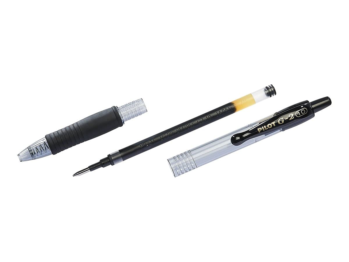 PILOT G2 Premium Refillable & Retractable Rolling Ball Gel Pens, Bold Point, Assorted Color Inks, 8-Pack Pouch (31654)