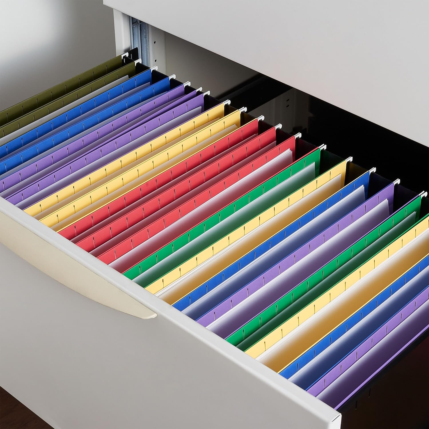Staples 521252 Hanging File Folders Legal Size Standard Green 25/Box (521252)