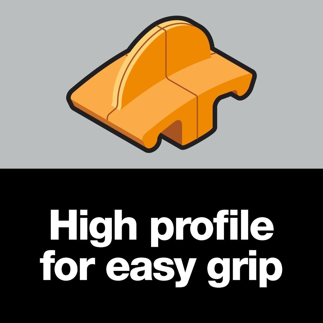 Fiskars 157400-1001 Titanium TripleTrack High Profile Cutting Replacement Blades , Orange