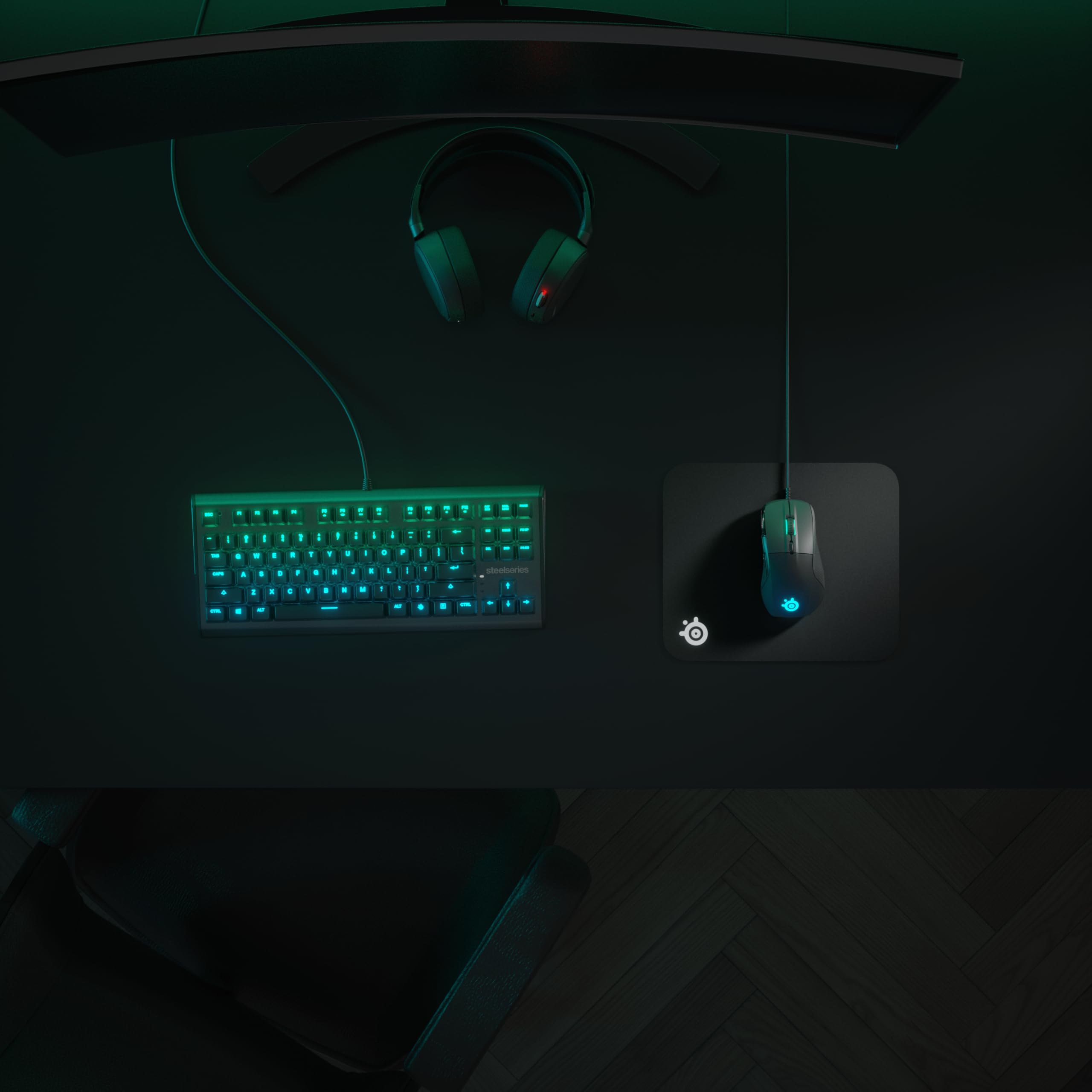 SteelSeries QcK Gaming Surface - Small Cloth - Mouse Pad of All Time - Optimized For Gaming Sensors