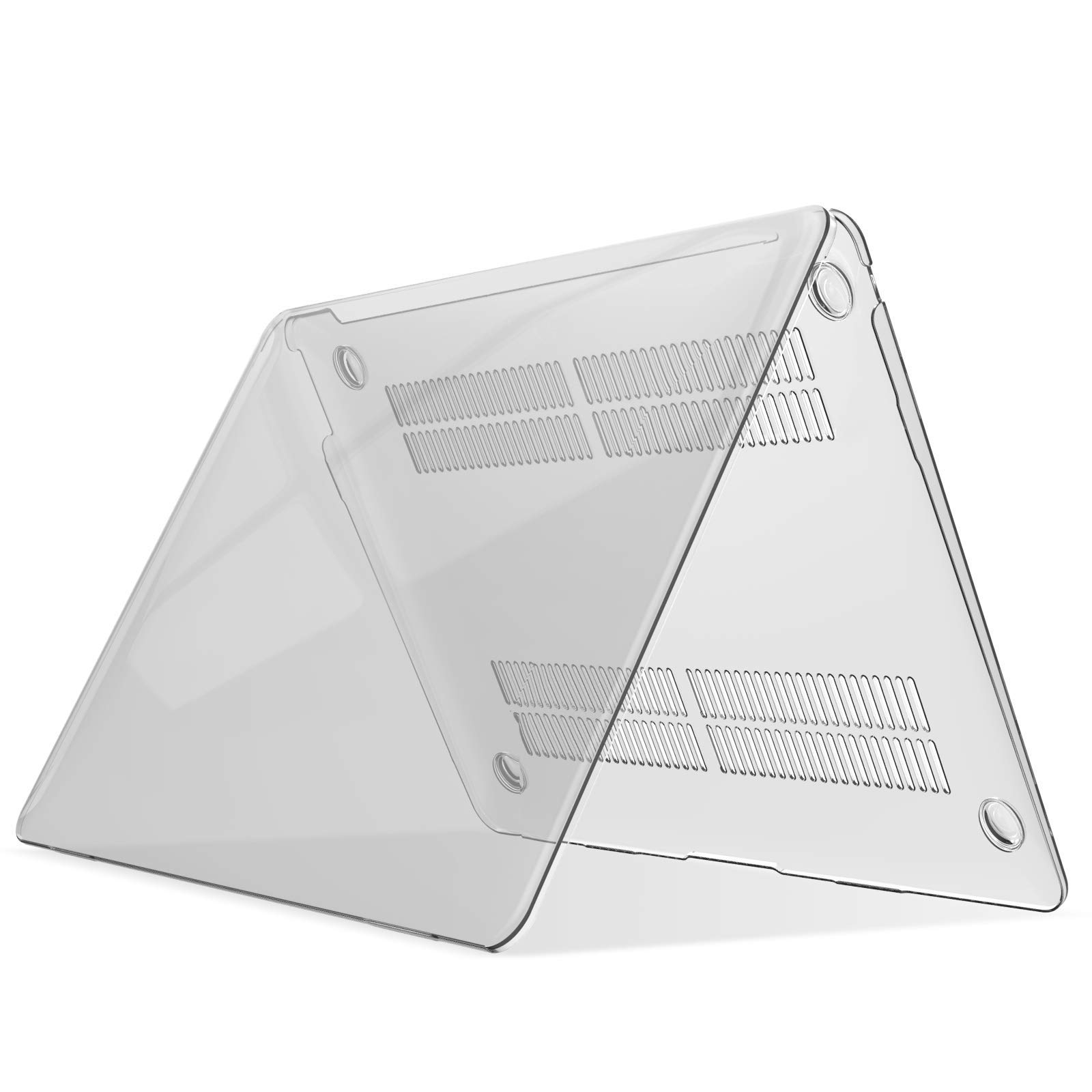 IBENZER Compatible with 2022 2021 2020 MacBook Air 13 inch case M1 A2337 A2179 A1932, Plastic Hard Shell Case for Mac Air 13 Retina Display with Touch ID, Crystal Clear, MMA-T13CYCL