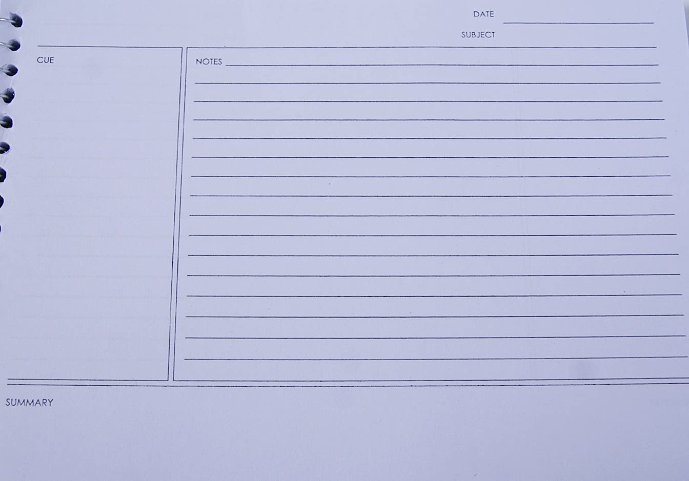 iQ Notes Organizer Tablet - Spiral Bound - 80 Sheets - 6 x 8.5 Inches