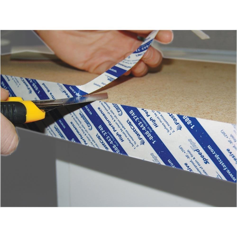 Fast Cap Laminate Tape, 2-Sided, 1 Inx50 ft, Clear (CECOMINOD016203)