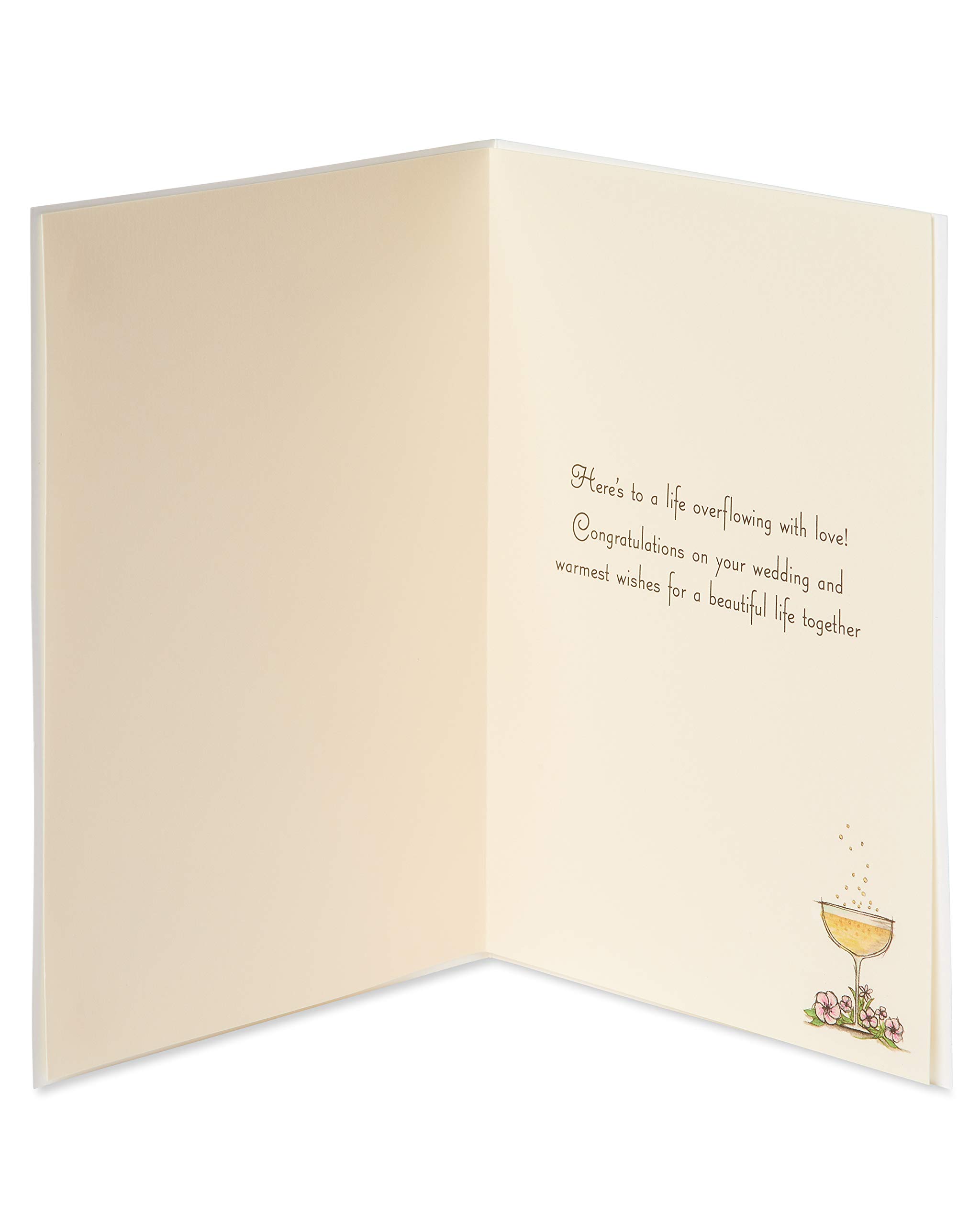 Papyrus Wedding Card - Designed By Bella Pilar (Overflowing with Love)