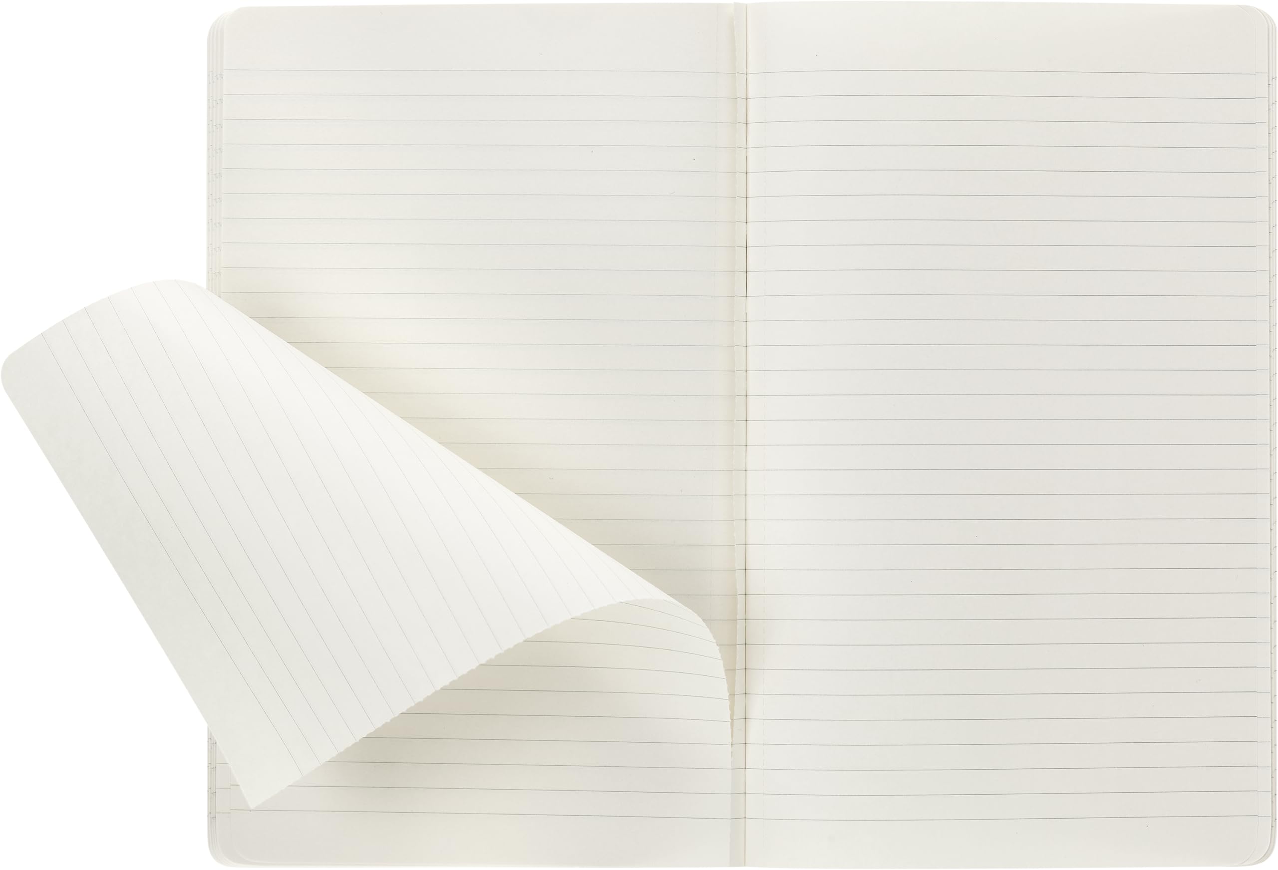Moleskine Cahier Journal, Soft Cover, Large (5" x 8.25") Ruled/Lined, Kraft Brown, 80 Pages (Set of 3)