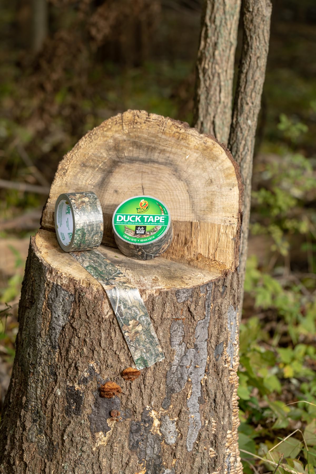 Duck Brand 1409574 Printed Duct Tape, 1.88 Inches x 10 Yards, Realtree Camouflage