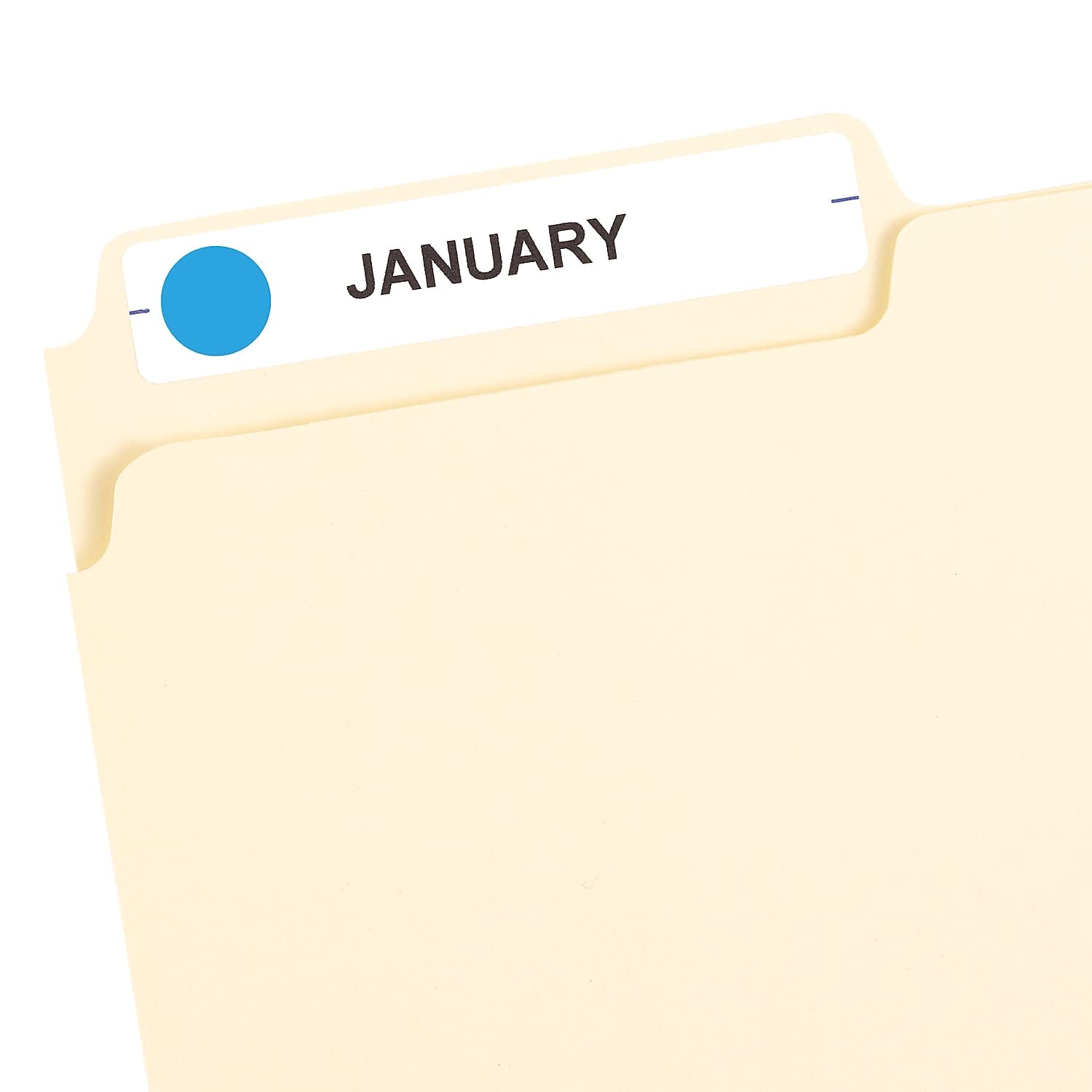 Avery Color-Coding Removable Labels, 1/2 Inch Round Stickers, Light Blue, Non-Printable, 840 Dot Stickers Total (5050)