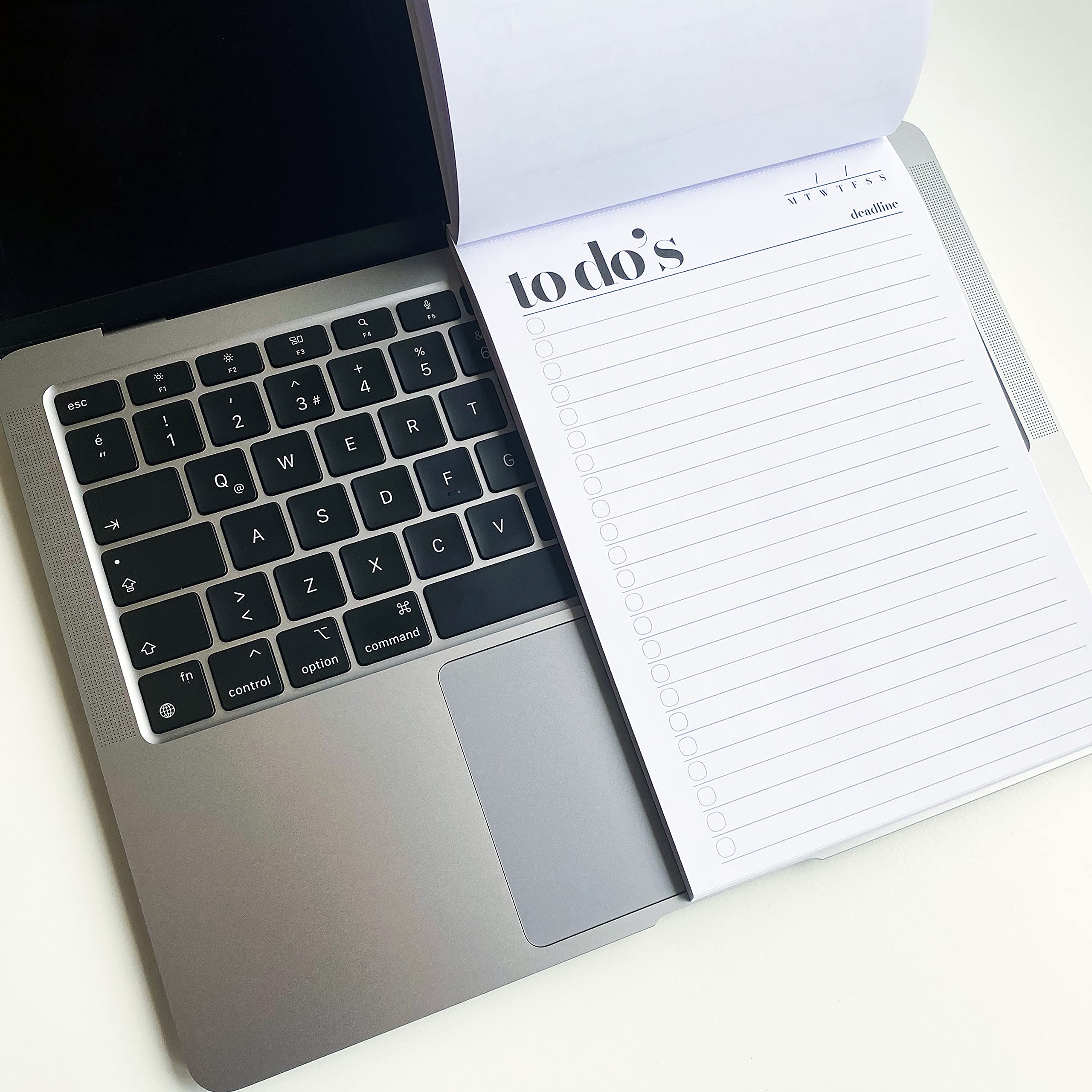 To Do List Notepad A5 Size (8.3"X5.8") Daily To Do List Planner, Productivity Planner, Stylish Design, Quality Thick Paper, Hardcover, Undated, Ruled Pages, Checkboxes, Deadline Column, Date Section.