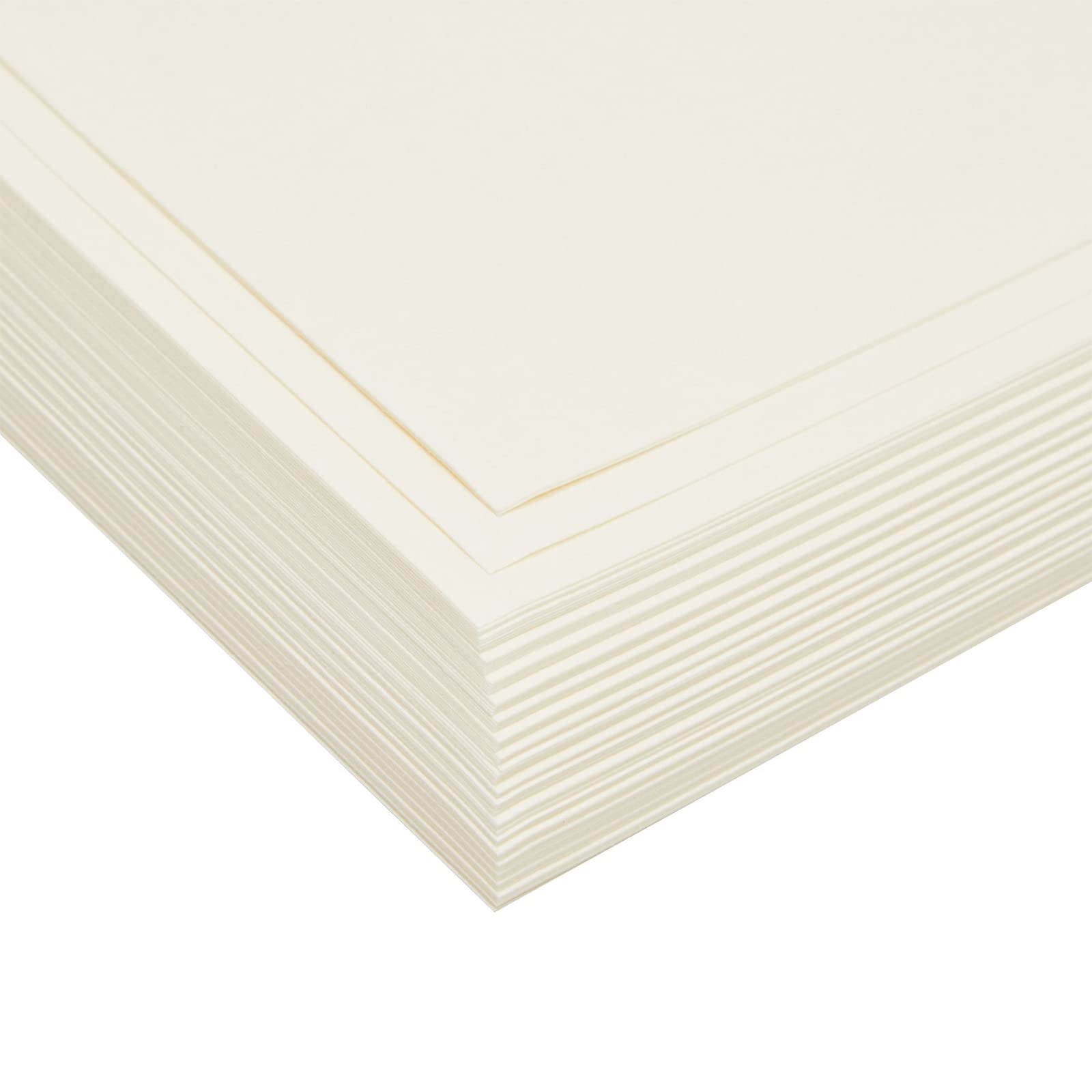 96 Sheets Antique Parchment Design Paper for Writing Letters, Printing Diplomas, Resume (8.5 x 11 In, Cream)