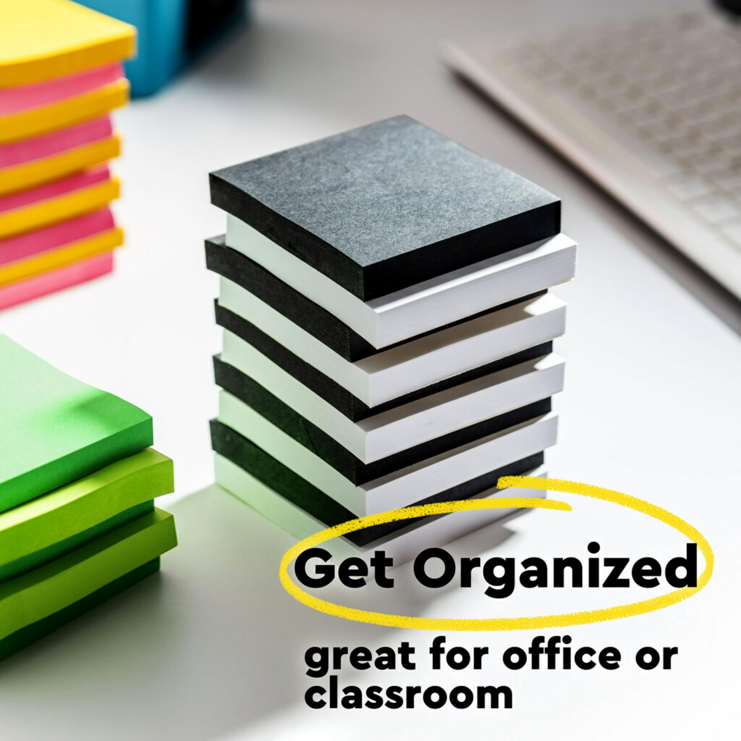 Post-it Super Sticky Notes, 3x3 in, 5 Pads, 2x the Sticking Power, Purple Iris, Recyclable (654-5SSCG)