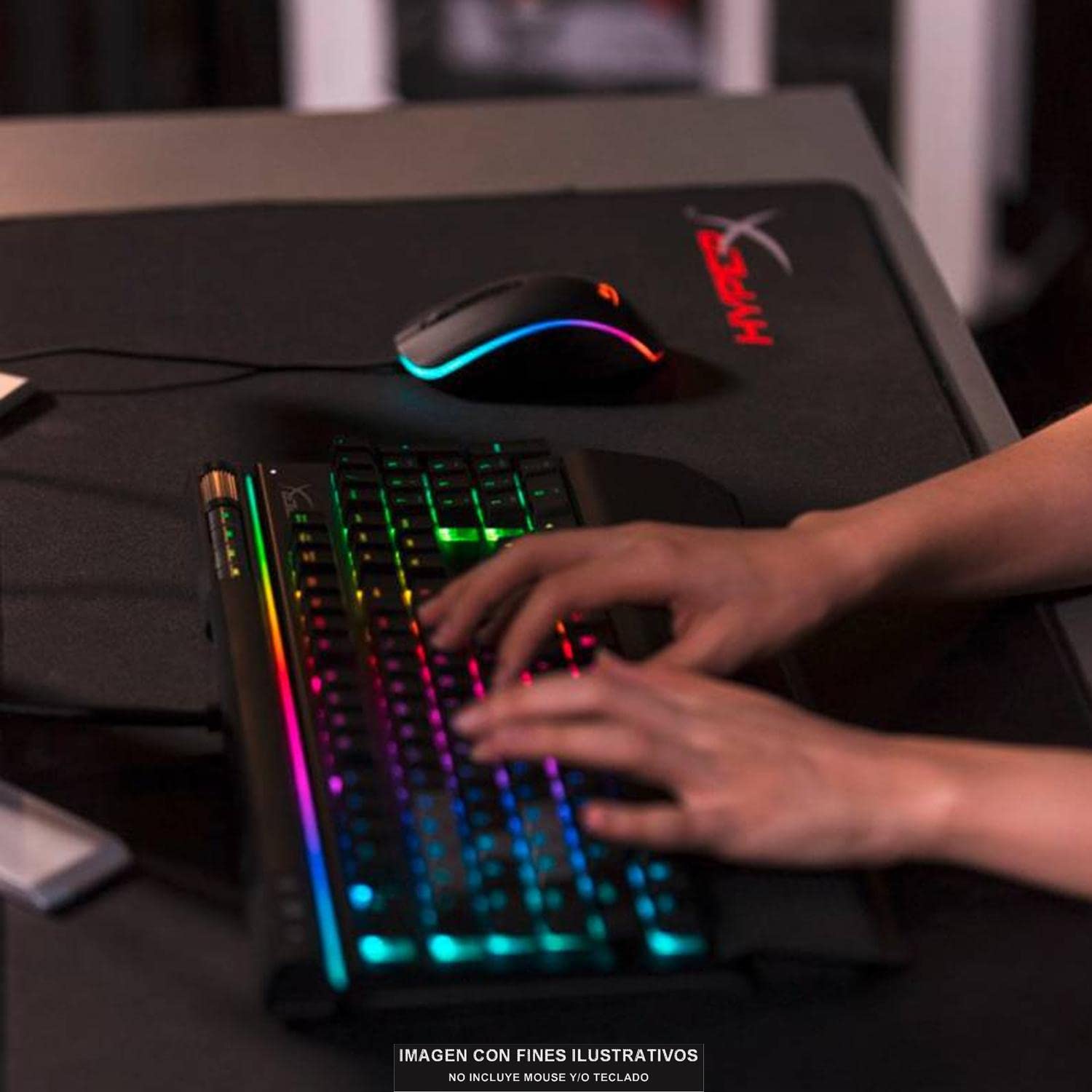 HyperX Fury S - Pro Gaming Mouse Pad, Cloth Surface Optimized for Precision, Stitched Anti-Fray Edges, X-Large 900x420x4mm