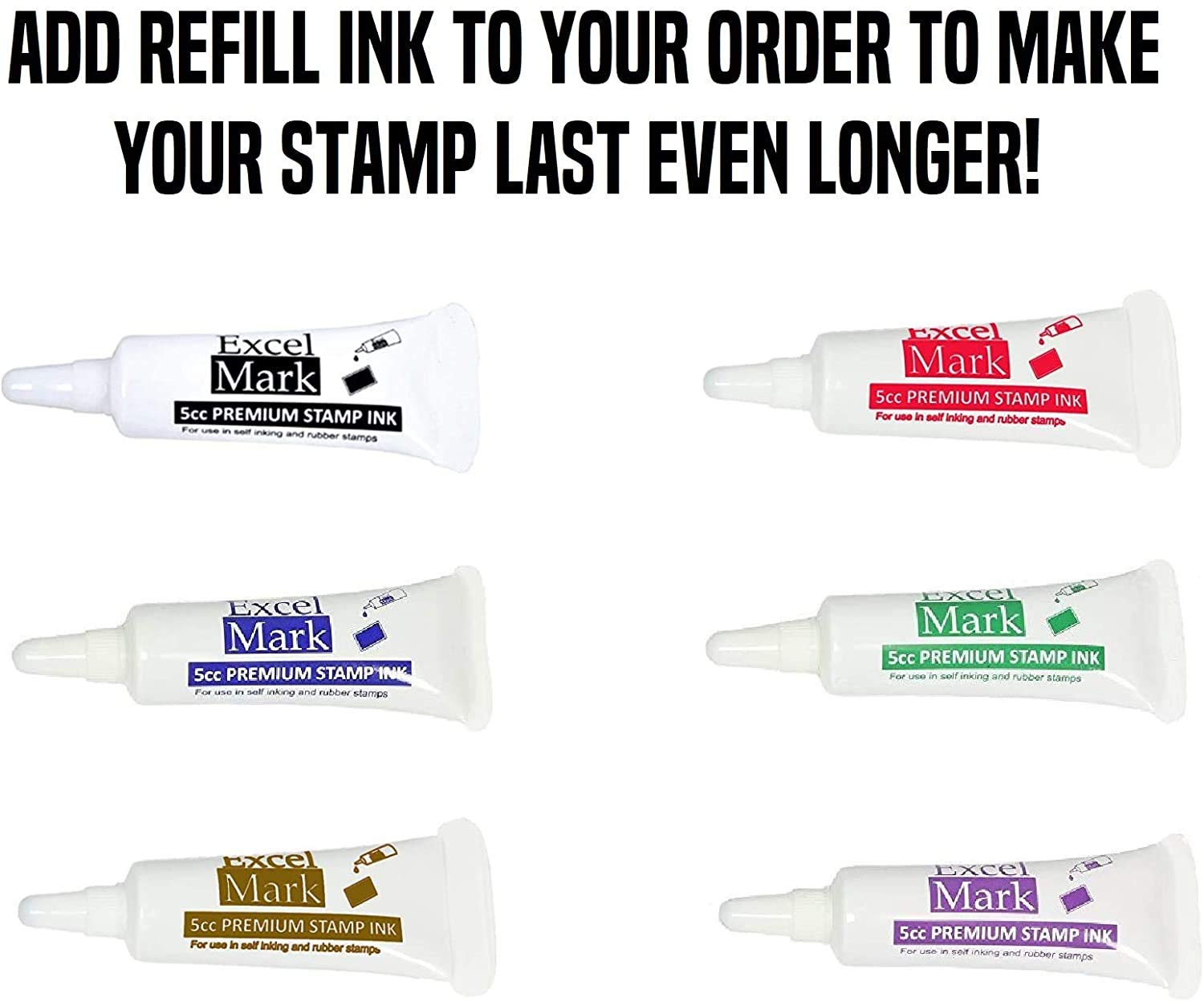 Custom Stamp - Self-Inking Stamp (3 Line Stamp)