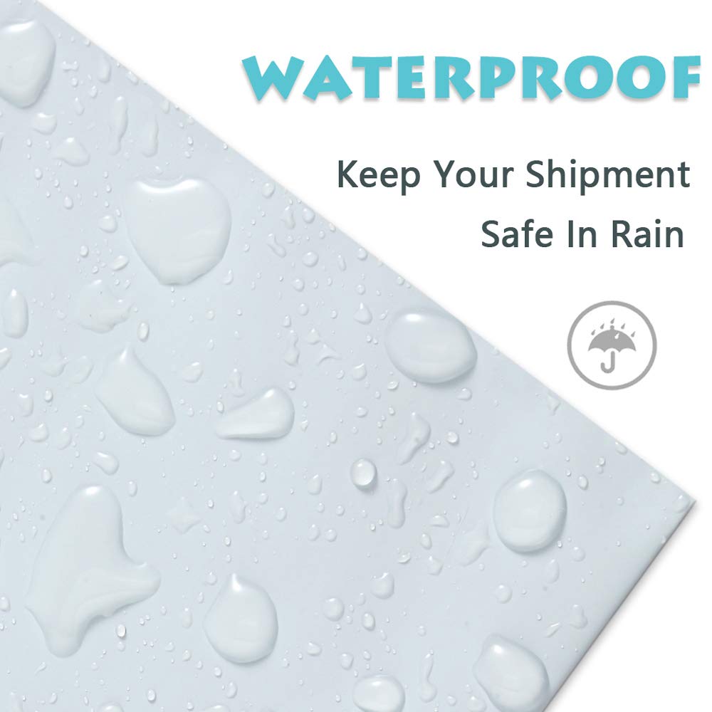 UCGOU Poly Mailers 19x24 Inch White 50 Pack Extra Large Shipping Bags Strong Thick Mailing Envelopes Self Seal Adhesive Waterproof and Tear Proof Boutique Postal for Clothing,Quilt and More