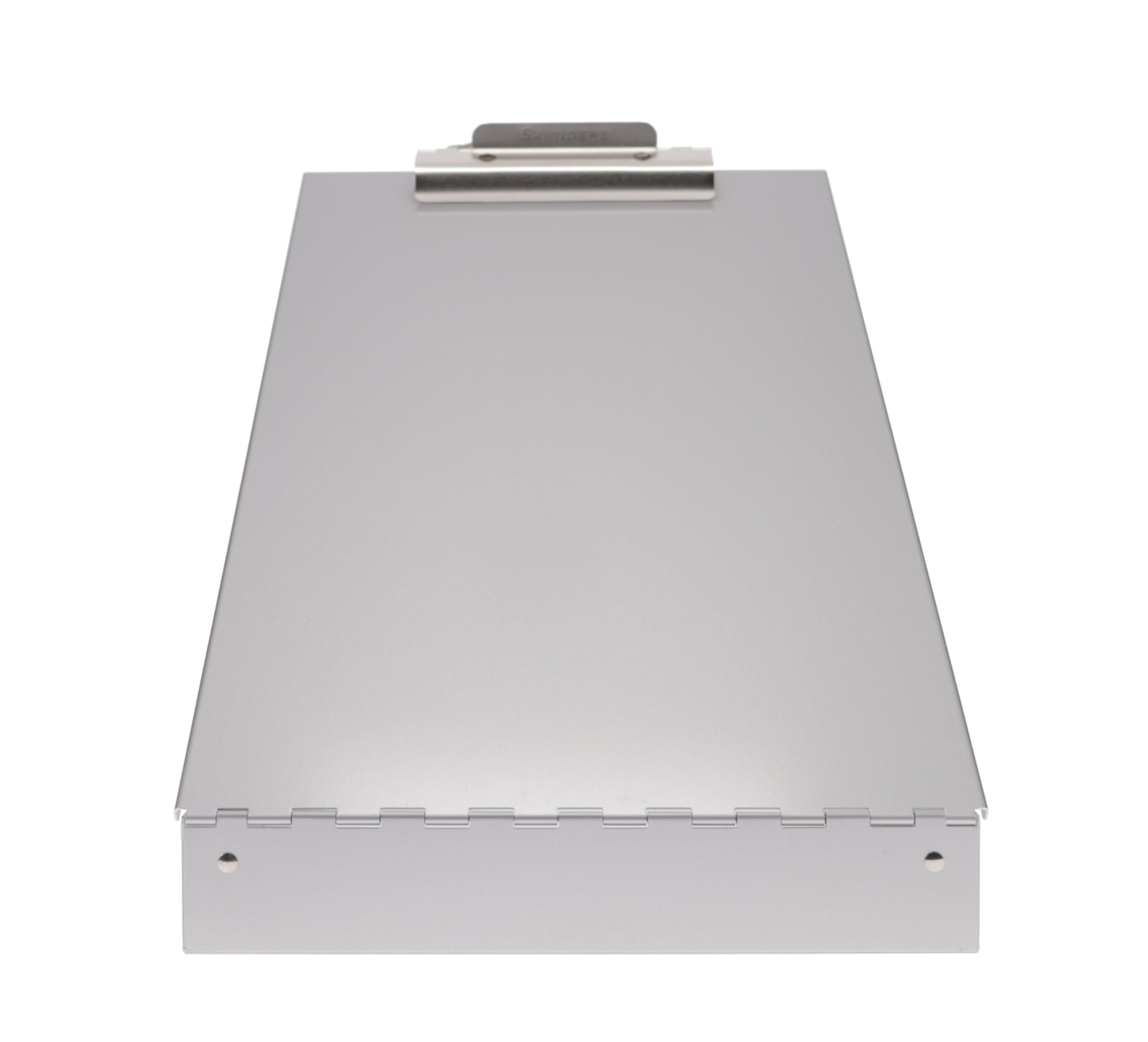 Saunders Recycled Aluminum Redi-Rite Storage Clipboard with Self-Locking Latch – Lightweight, Weather-Resistant Lacquer Finish Stationery Box. Office Products, Silver, Letter