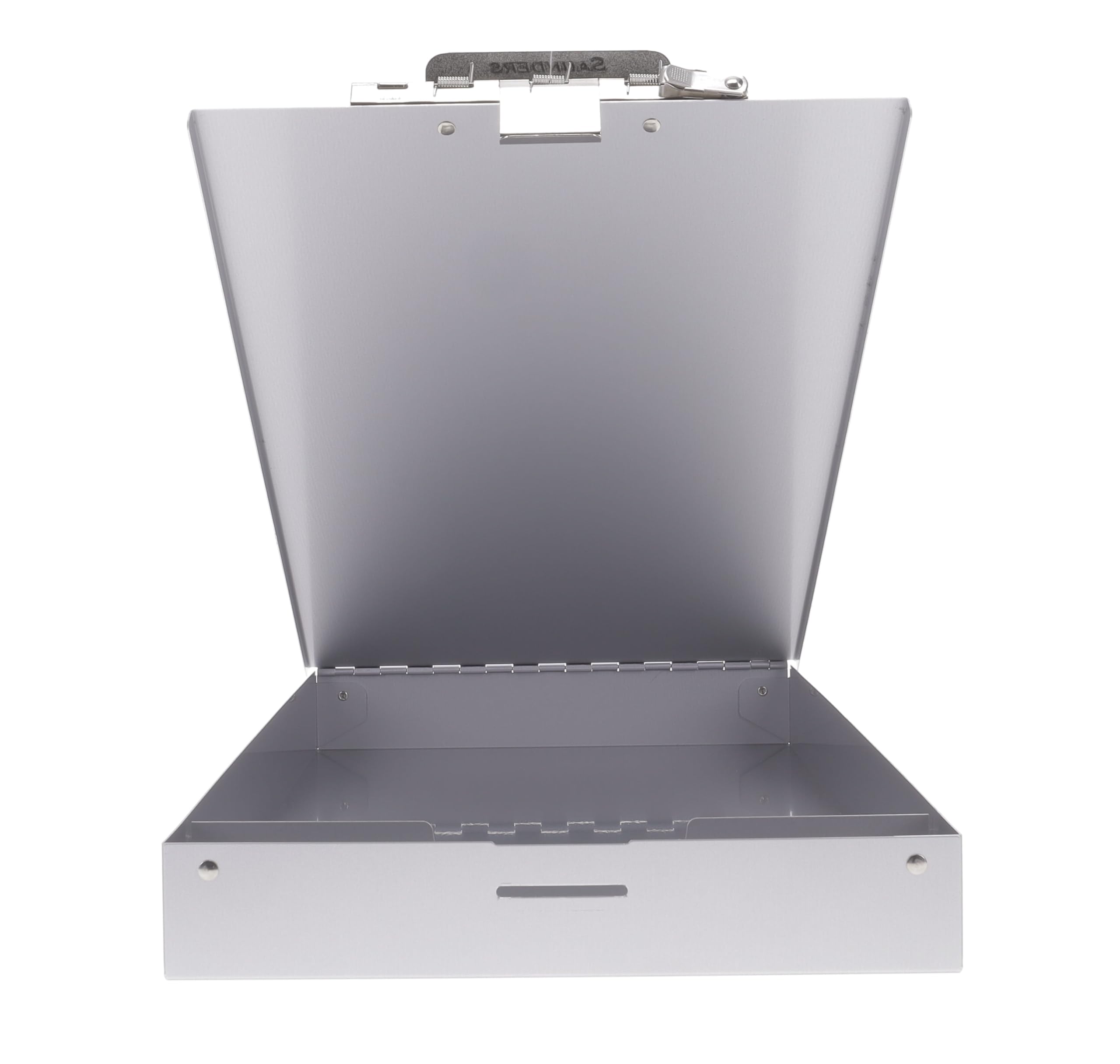 Saunders Recycled Aluminum Redi-Rite Storage Clipboard with Self-Locking Latch – Lightweight, Weather-Resistant Lacquer Finish Stationery Box. Office Products, Silver, Letter