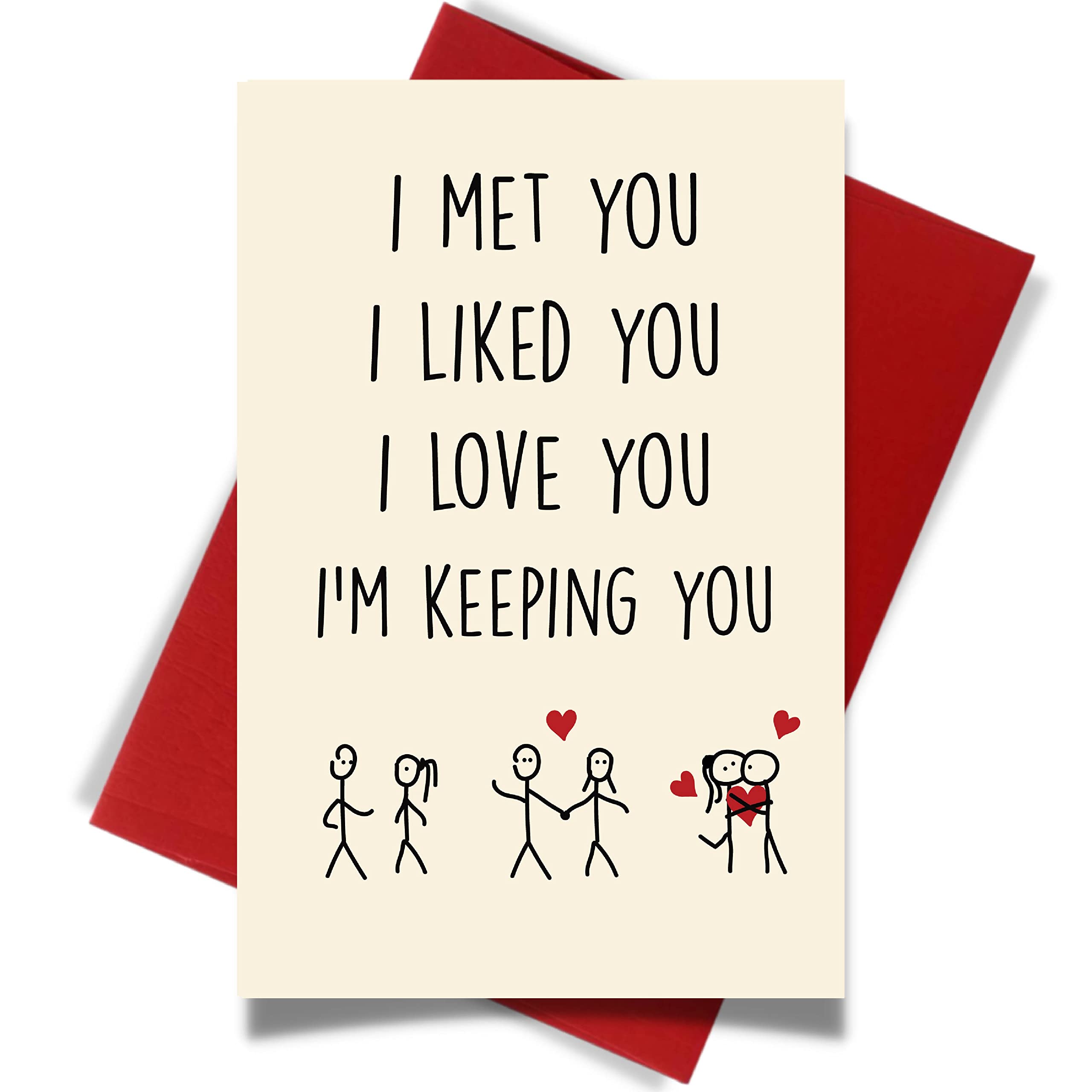 Cheerin Valentine's Day Cards for Him or Her | Naughty Anniversary Card | Gifts for Him or Her | Fun Gift Birthday Card for Husband Wife Boyfriend Girlfriend Men Women