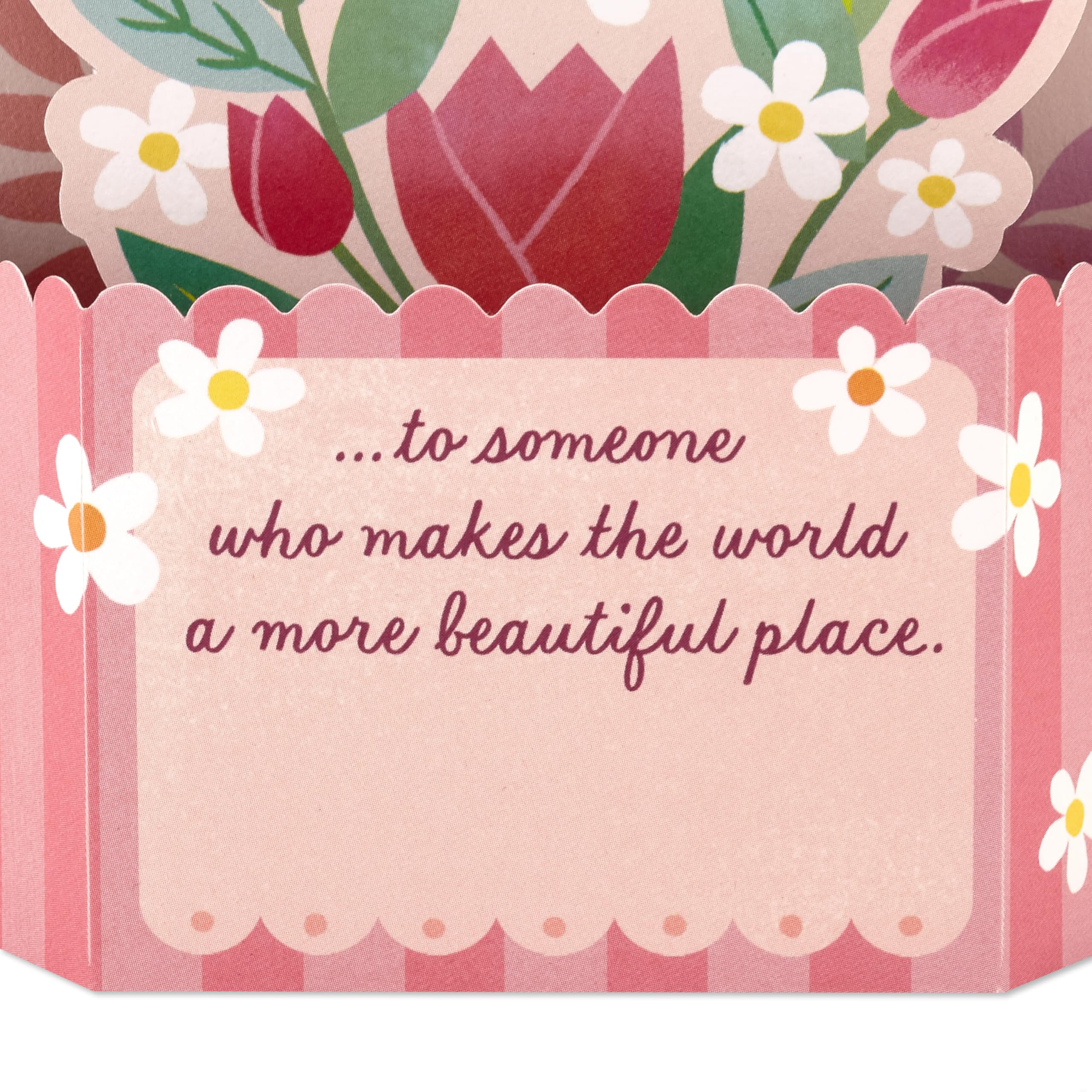 Hallmark Paper Wonder Musical Pop Up Birthday Card with Motion (Butterflies and Flowers)