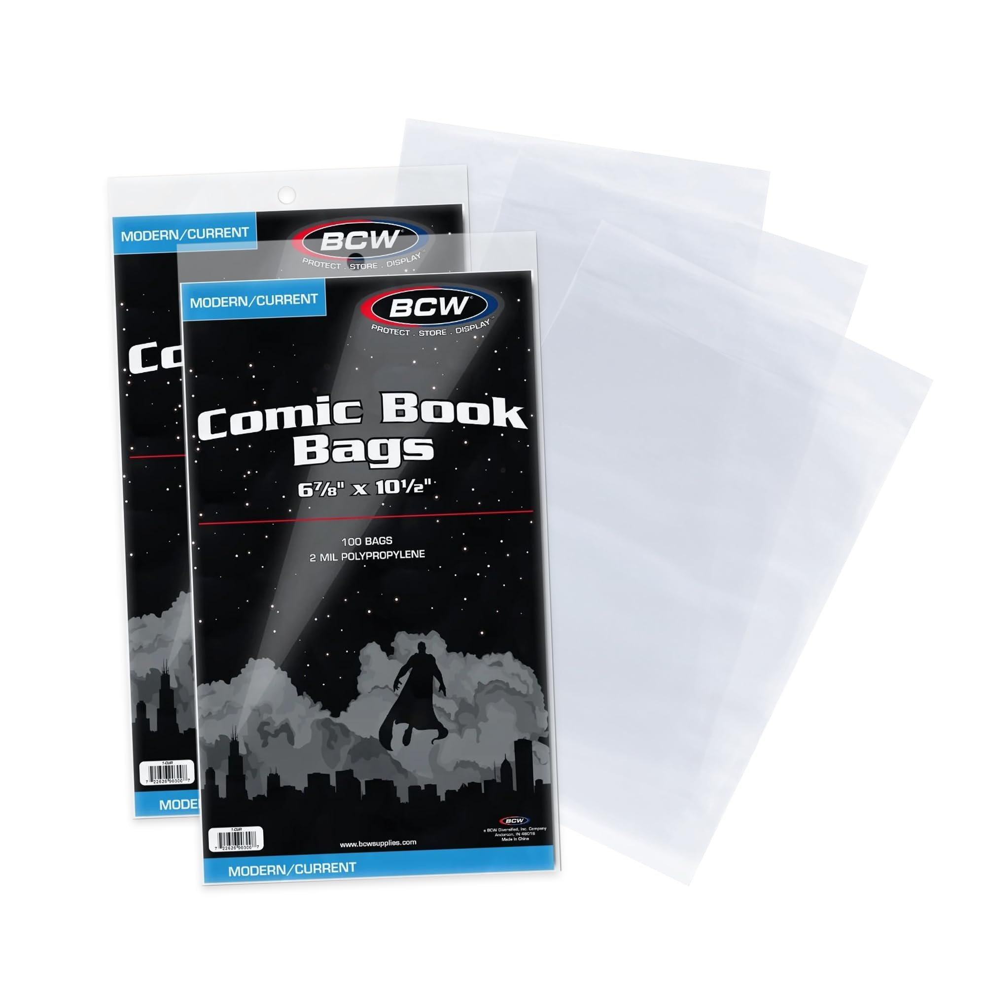 BCW Current Comic Bags - 200 Count
