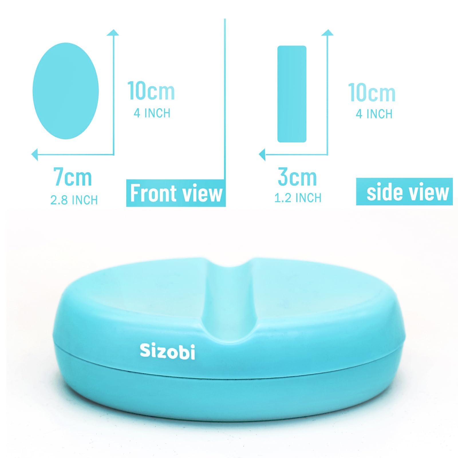Sizobi Bobby Pin Holder,Magnetic Pin Cushion,Sewing Pins,Pin Holder,Magnetic Paper Clip Holder,Magnetic Bobby Pin Holder,With 20 Bobby Pins and Storage Box