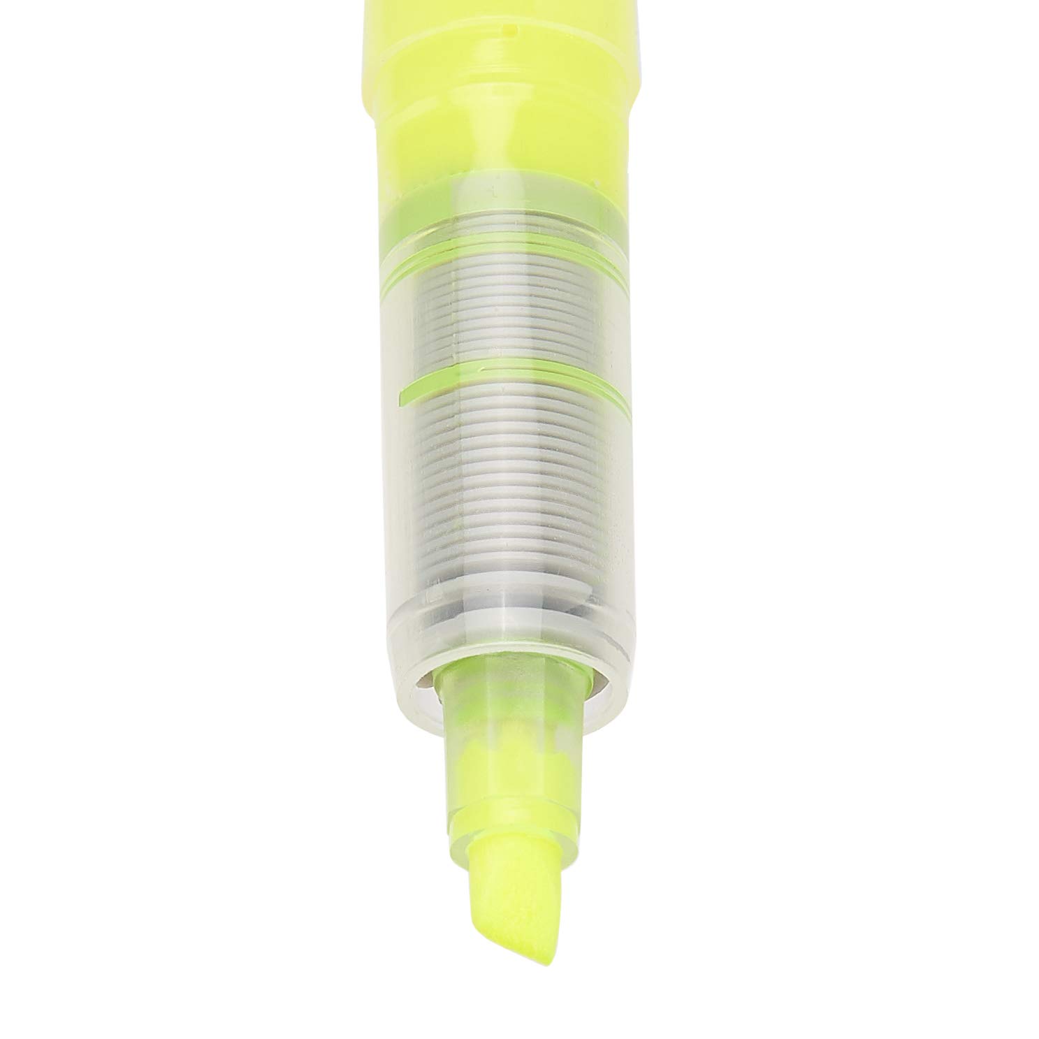 Amazon Basics Liquid Ink Highlighters - Chisel Tip, Yellow, 12-Pack