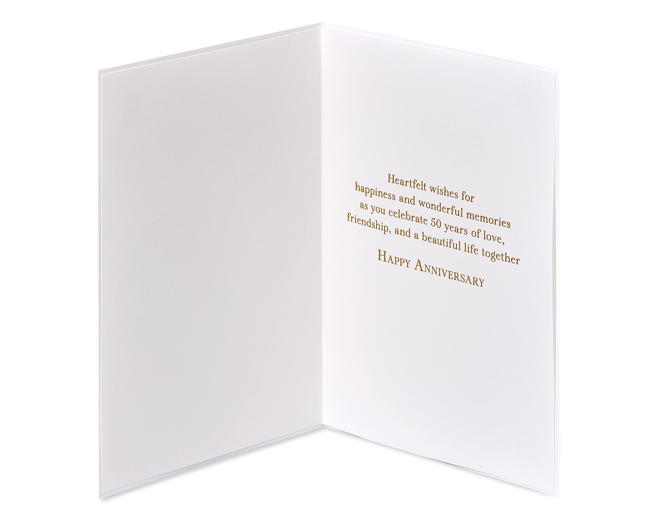 Papyrus 50th Anniversary Card for Couple (Wonderful Memories)