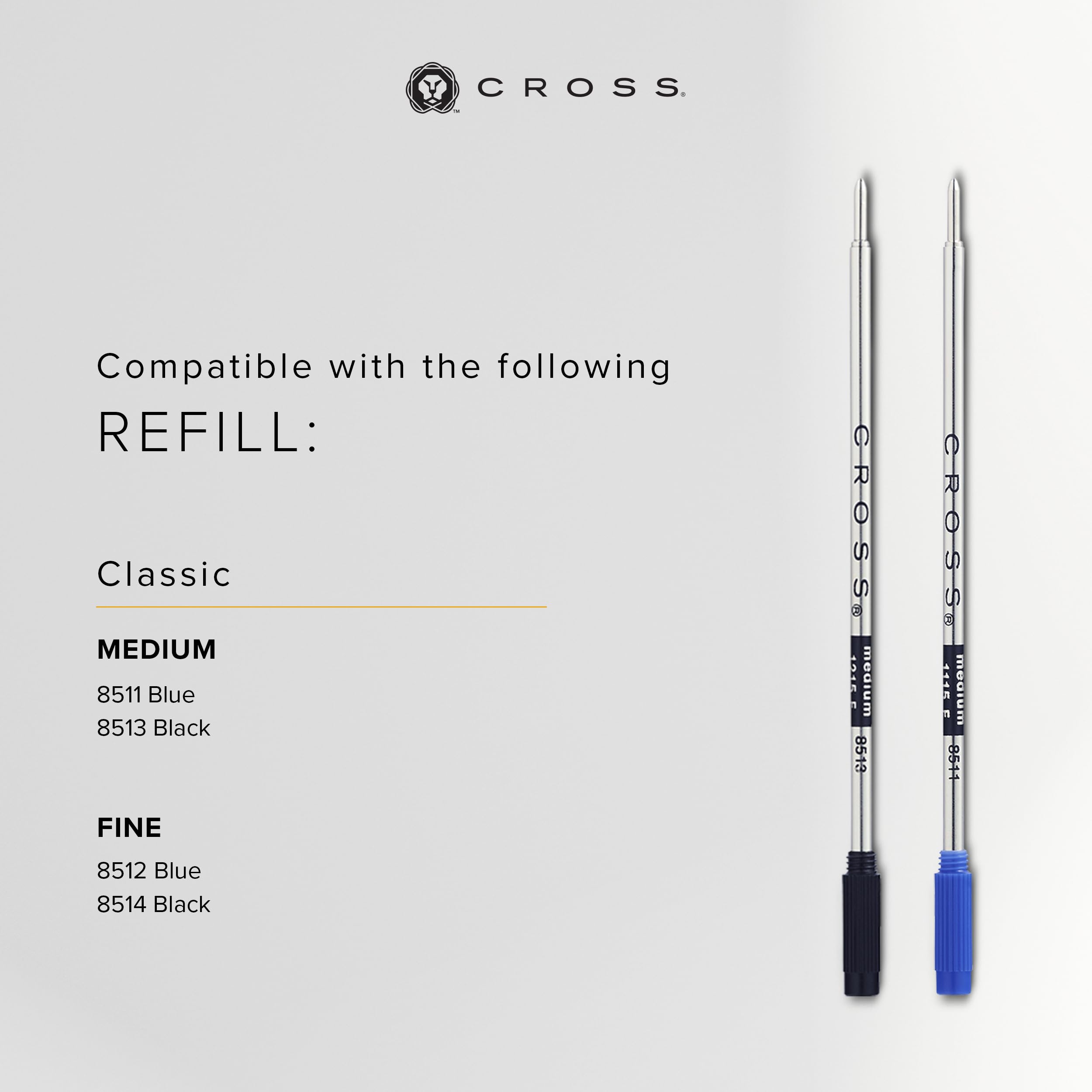 Cross Coventry Blue Lacquer Ballpoint Pen