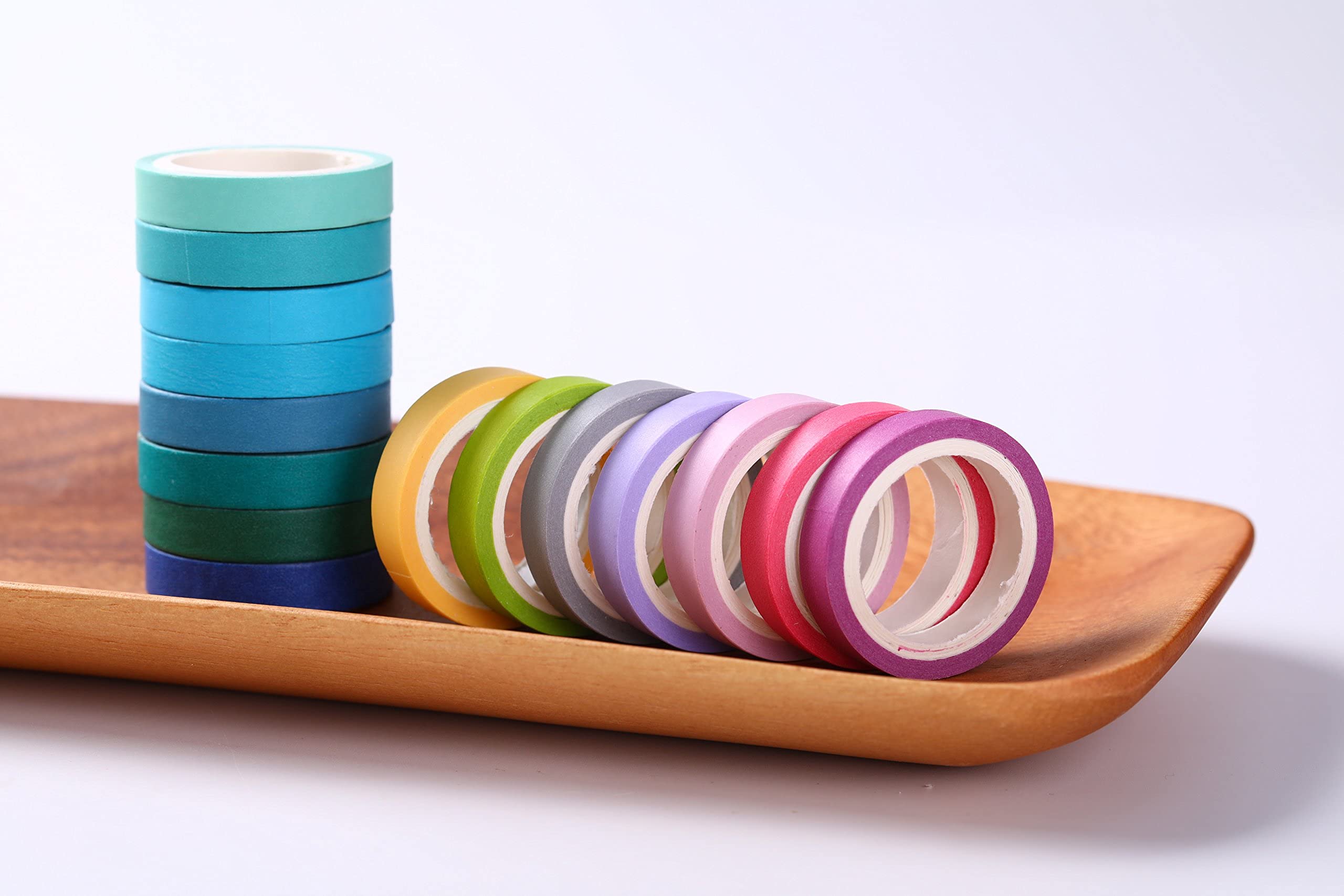 Ieebee 40 Rolls Washi Tape Set, Decorative Masking DIY Tapes for Children and Gifts Warpping (Mix)