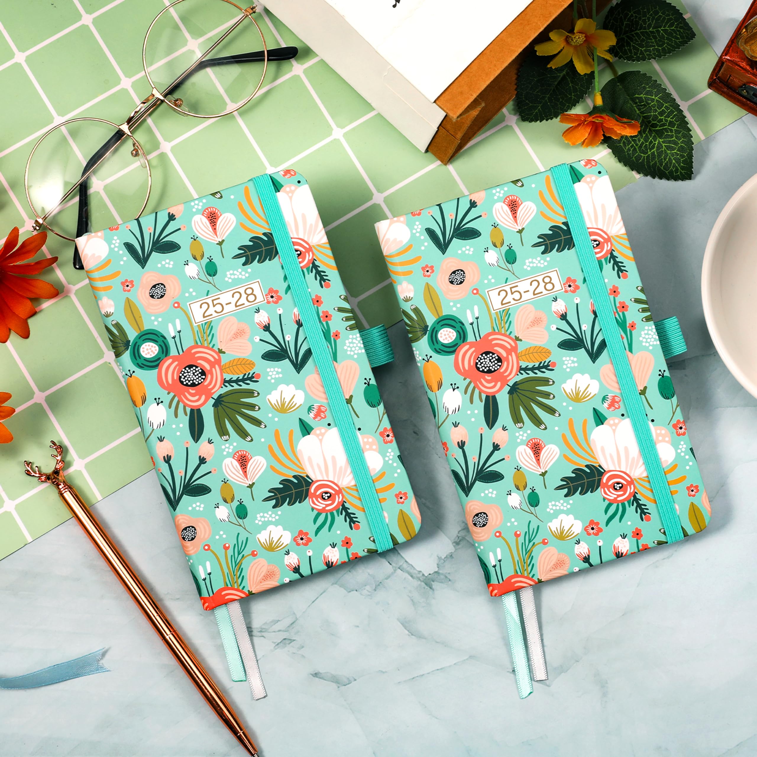 Pocket Planner 2023-2025 - Monthly Planner & Pocket Calendar, Jan 2023-Dec 2025, 6.3" x 3.8, 3 Year Monthly Planner, Calendar Planner with Inner Pocket and 60 Note Pages, Small Planner for Purse, Easy to Carry