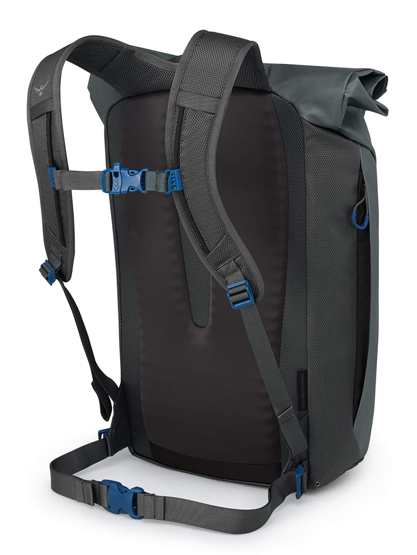 Osprey Packs Transporter Roll Top Laptop Backpack, Ruffian Red