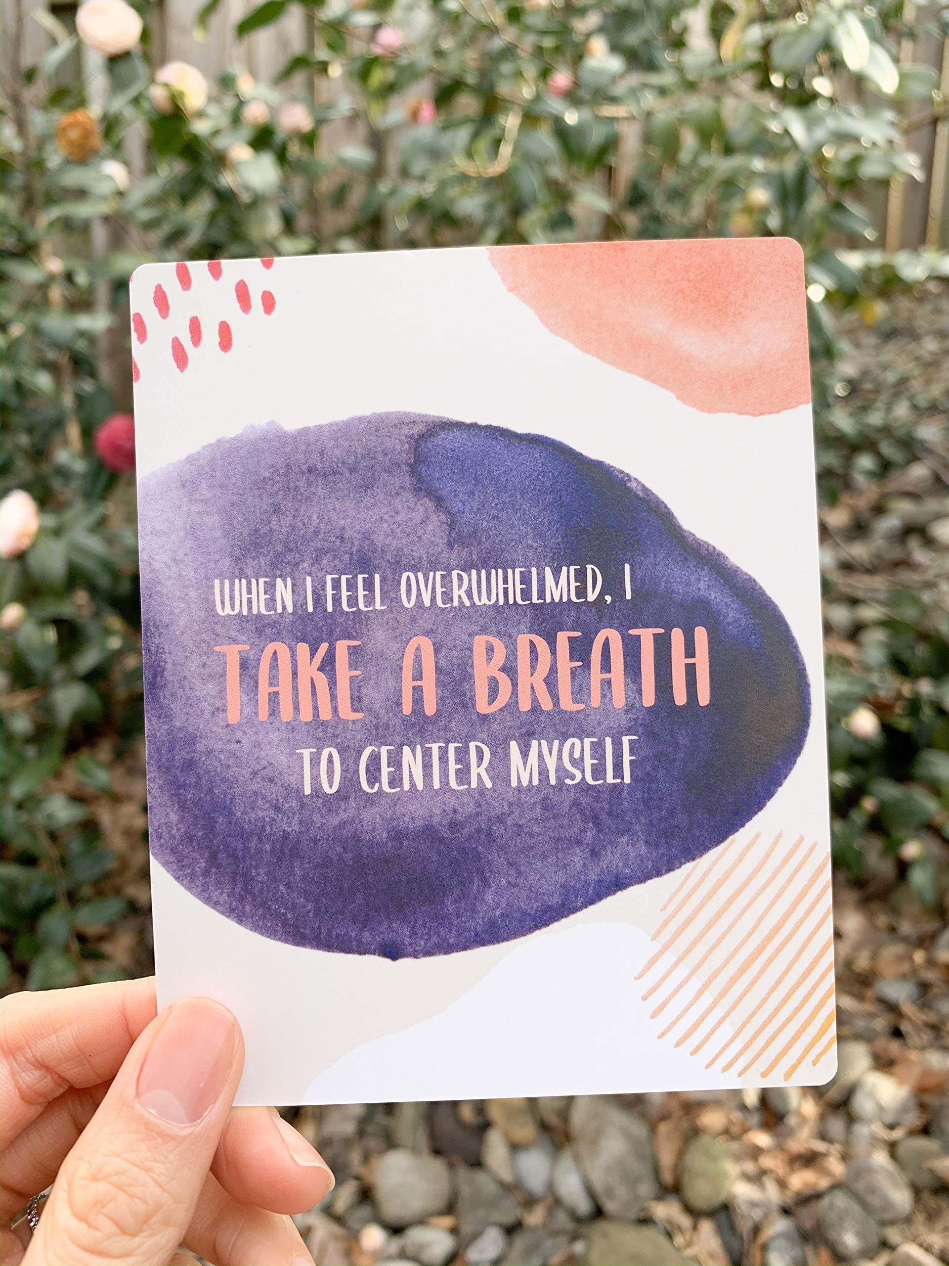 New Mama Affirmations - A Warm and Vibrant Deck of 20 Uplifting Postpartum Affirmation Cards to Support New Moms Through the Fourth Trimester and Beyond | New Mom Gift For Women After Birth | Postpartum Gift For Mom