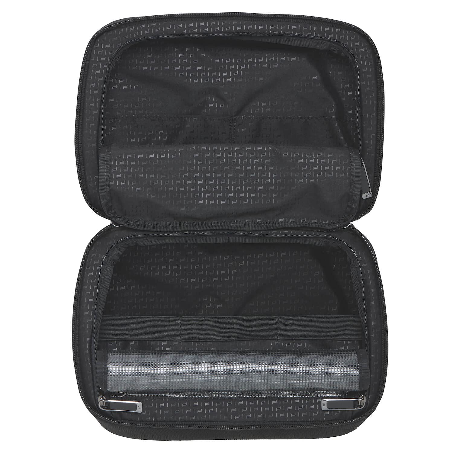 Bric's Porsche Hanging Toiletry Bag - Large Travel Cosmetic Bag for Men and Women - Roadster Collection - Black
