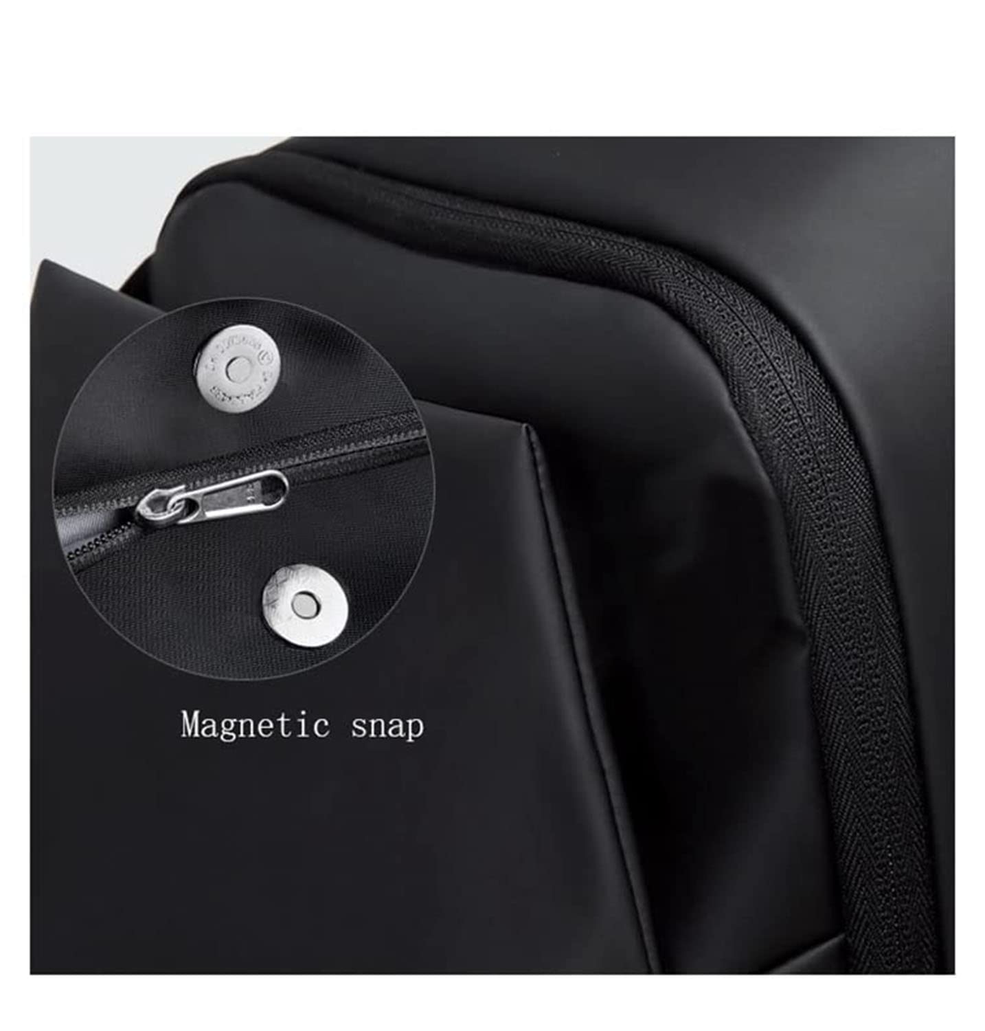 15.6 Inches Laptop Backpack for Men Women Classic Business Travel Casual Daypack (Black)