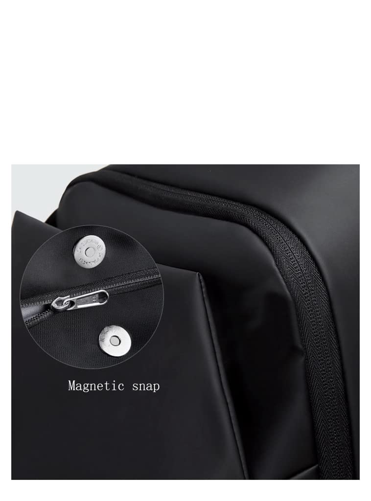 15.6 Inches Laptop Backpack for Men Women Classic Business Travel Casual Daypack (Black)