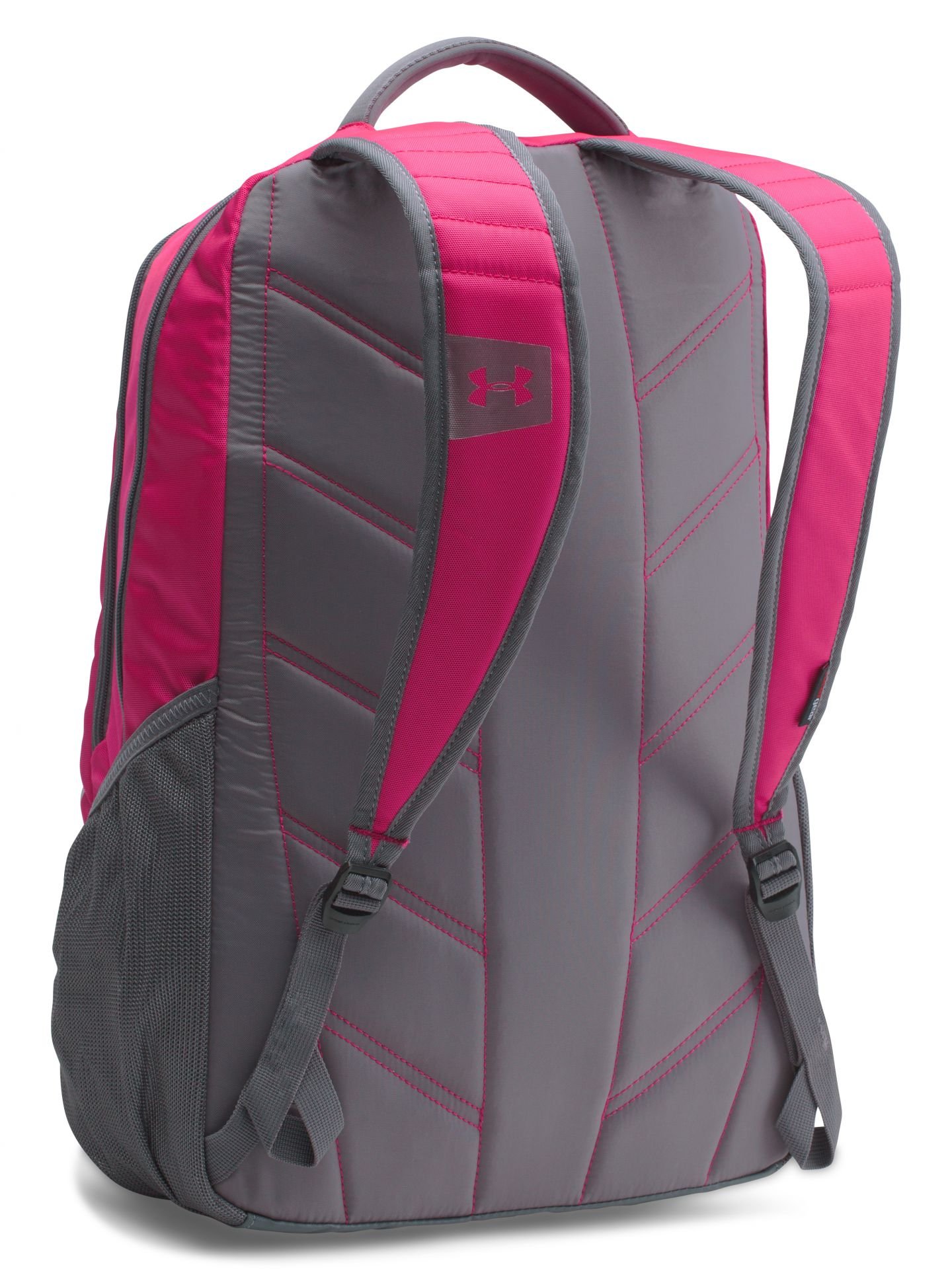 Under Armour Team Hustle Backpack, Tropic Pink (654)/Silver, One Size Fits All