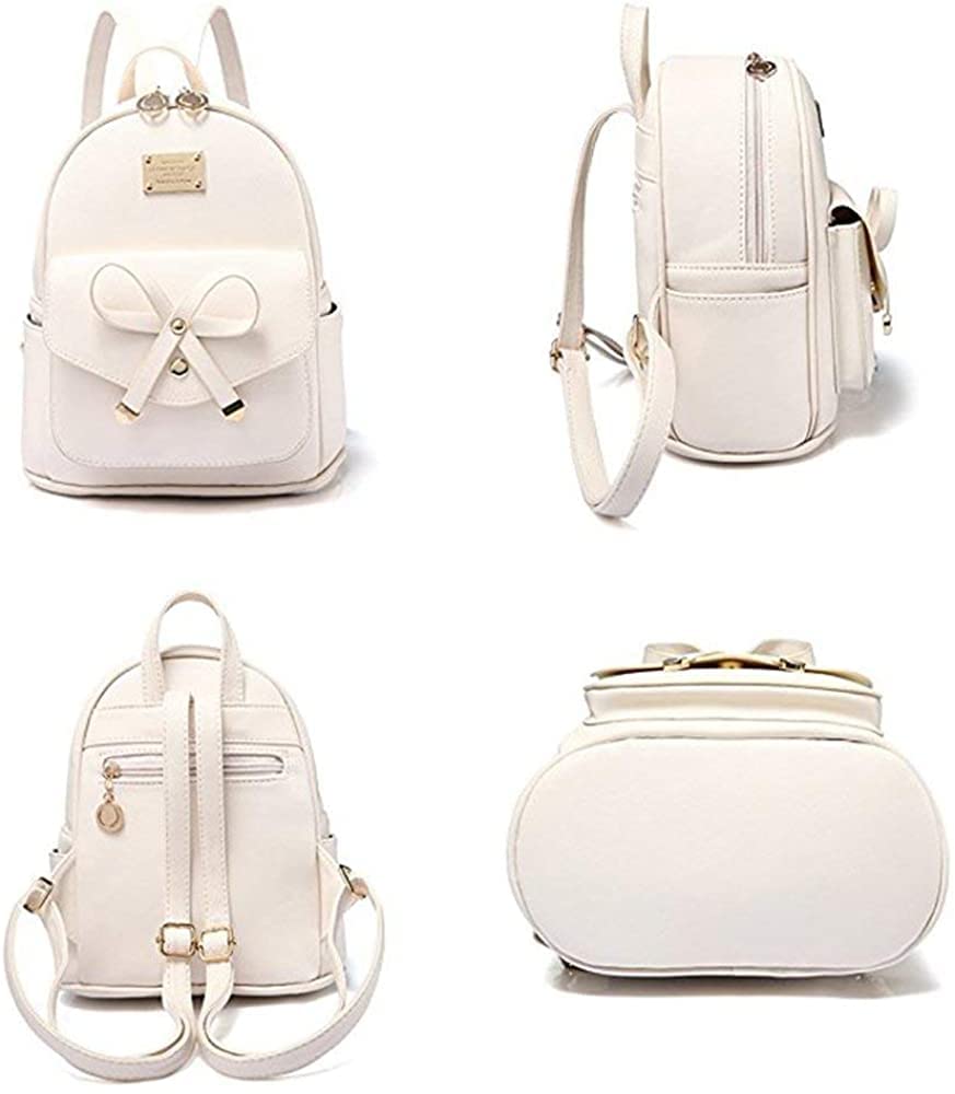 Socute Women Girls Cute Mini Leather Backpacks Fashion Small Daypacks Purses Shoulder Bag Royal Blue