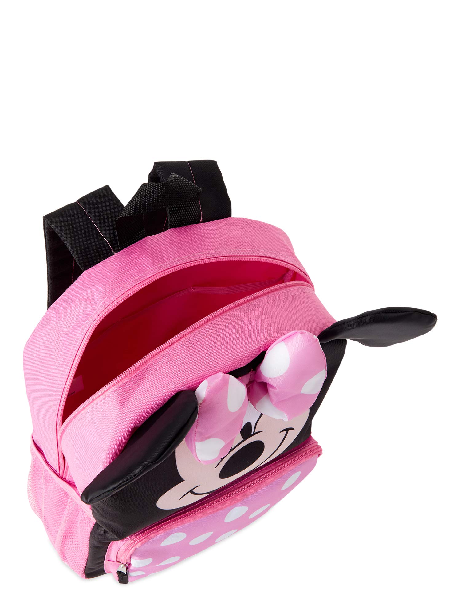 Disney Bundle Disney Minnie Mouse School Supplies Set - Minnie School Bag Bundle with 16 Backpack for Girls with Rhinestone Stickers, disney School Supplies