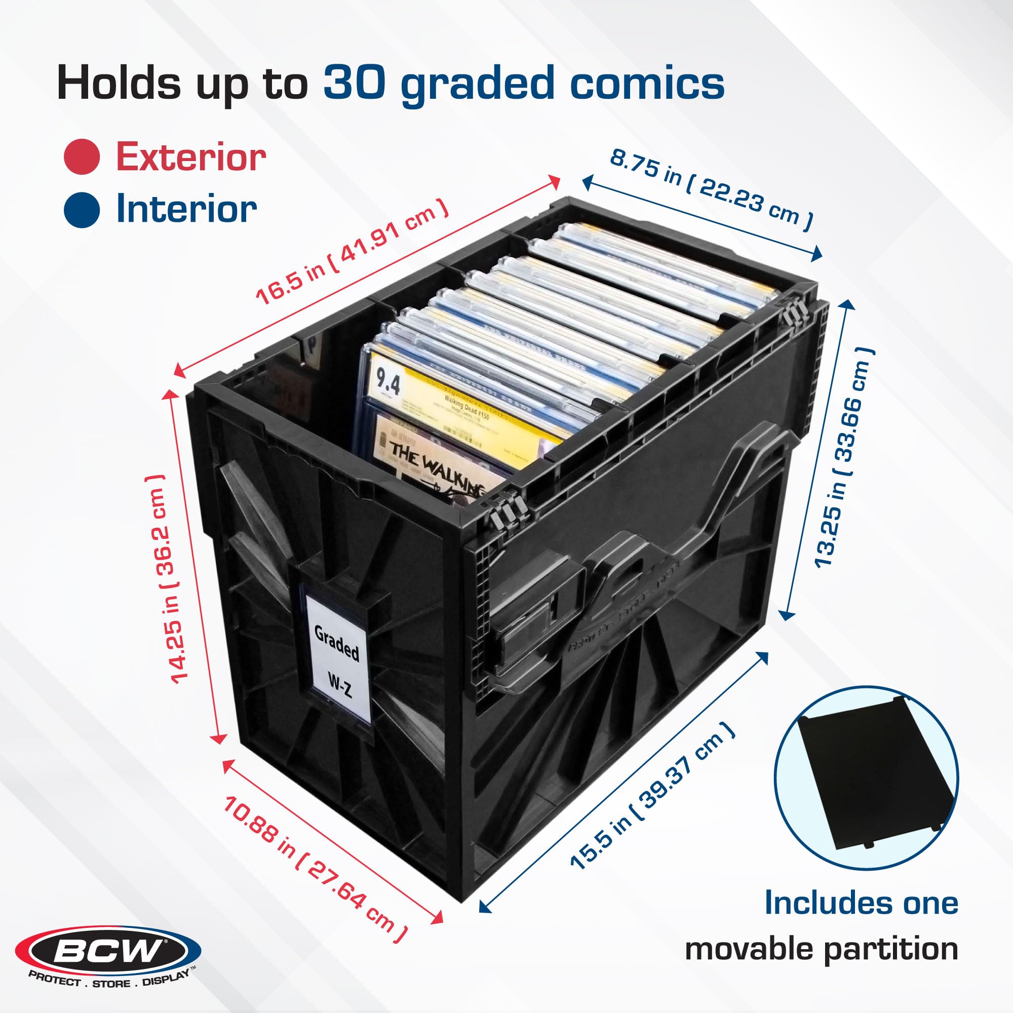 Graded Comic Book Bin