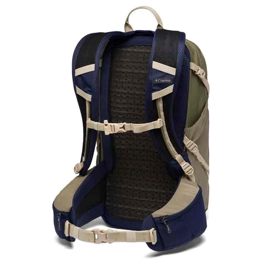 Columbia Unisex Newton Ridge 24L Backpack, Stone Green/Collegiate Navy, One Size