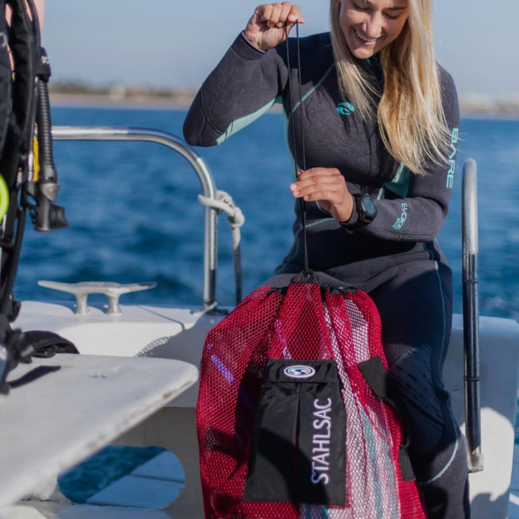 Panama Mesh Backpack Red