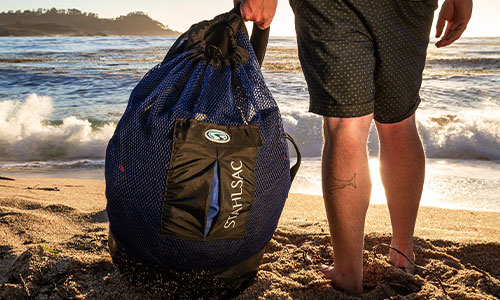 Panama Mesh Backpack Red