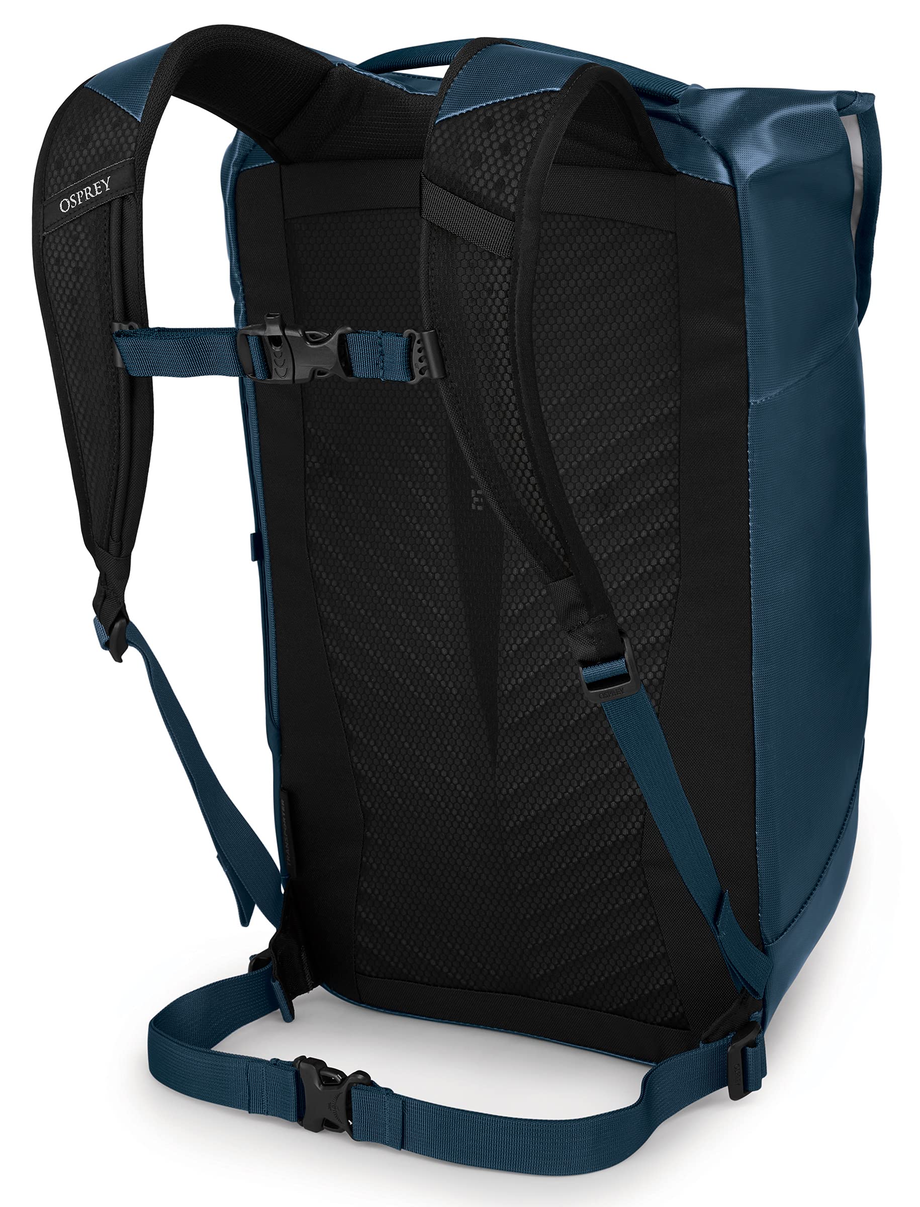 Osprey Transporter Flap Laptop Backpack, Venturi Blue