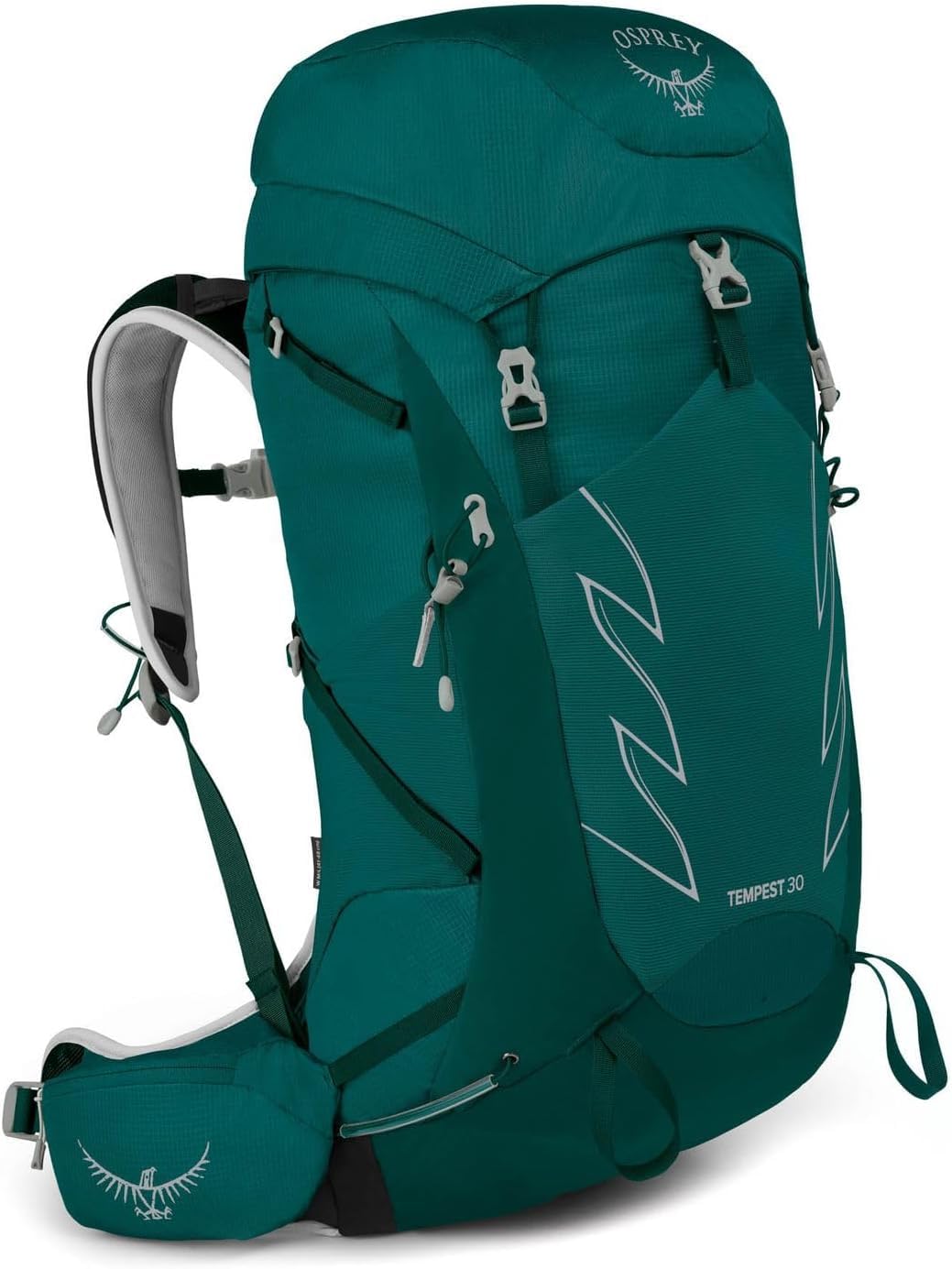 Osprey Tempest 30 Women's Hiking Backpack Jasper Green, X-Small/Small