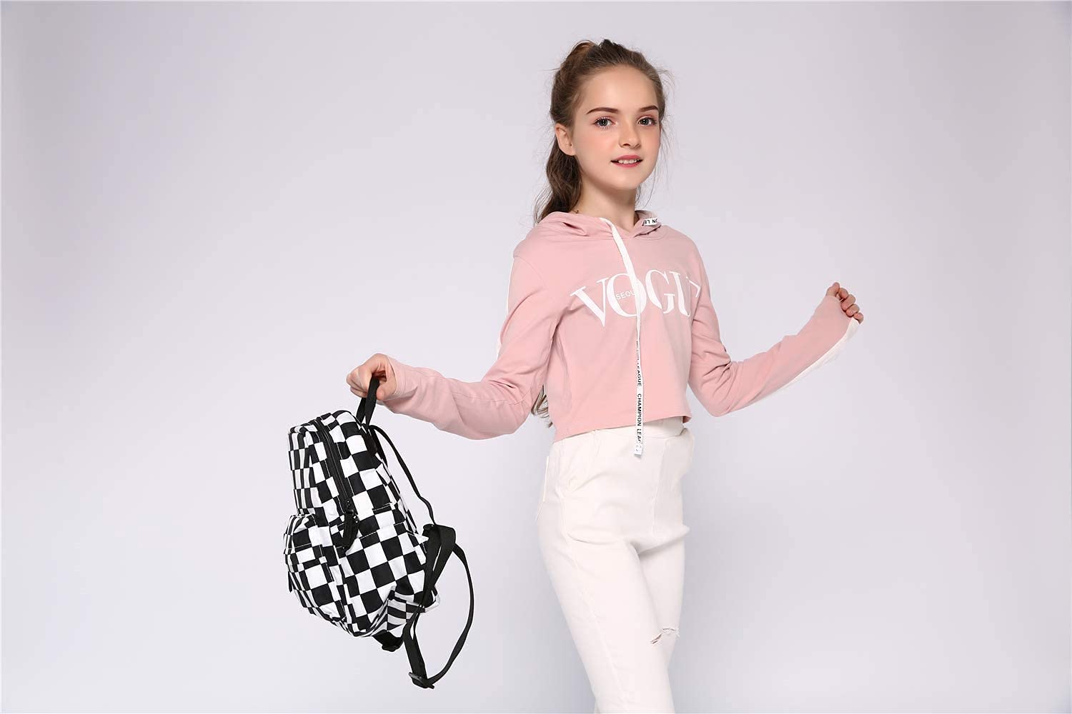 LOOMILOO Mini Backpack for Girls, Cute Small 3D Printed Bookpacks Durable Waterproof Polyester Purse Kavaii Bags for Women,Teen,Kids,Todders (8)