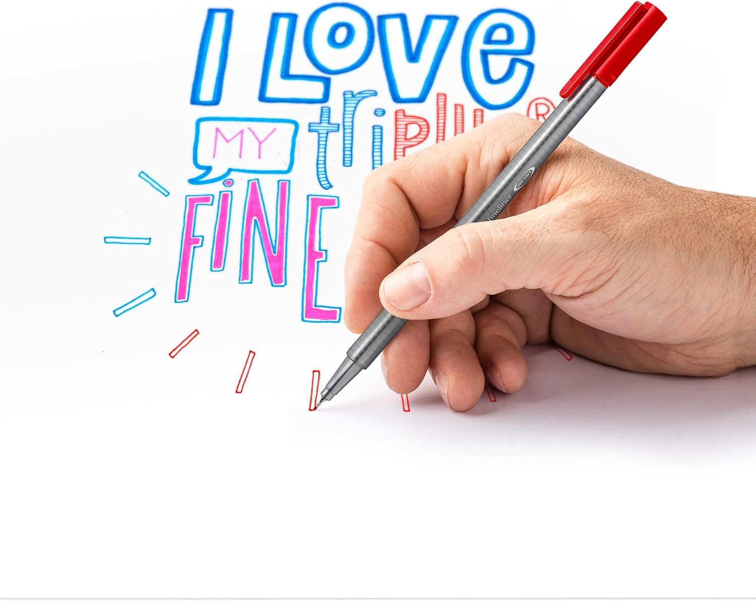 STAEDTLER Triplus Fineliner 0.3 mm Porous Point Pen 334 - SB10, 10 pack