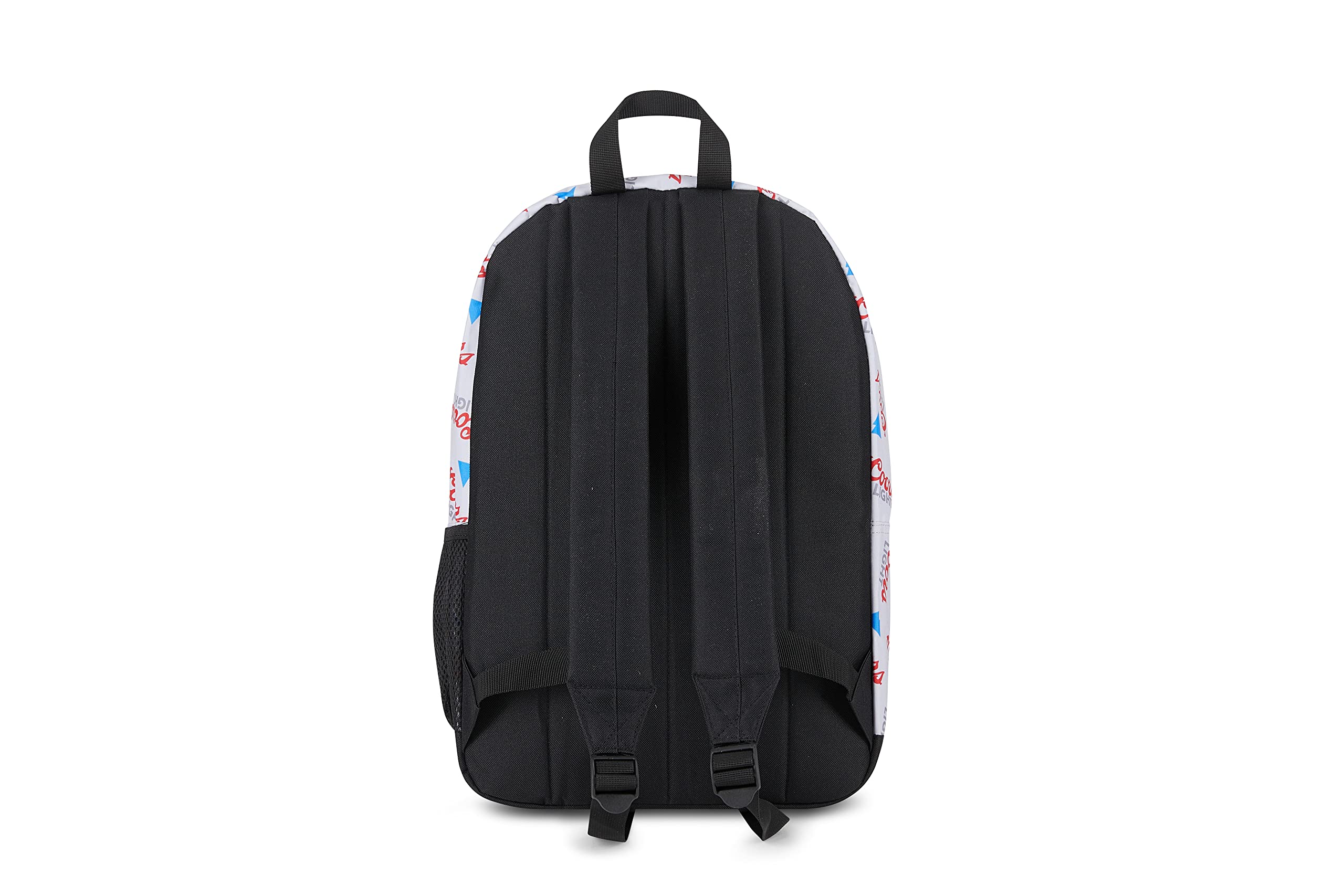 Coors Light Mens Allover Backpack As Cold As The Rockies Bookbag - The Mountains are Blue Knapsack for Men, Women, Adults (Grey)