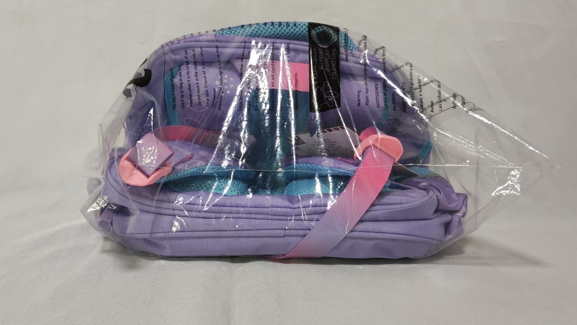Tanou Kids Backpacks for Girls, 16'' Elementary School Backpack, Breathable Bookbags with Reflective Strip for Girl 6-12 Years, Mermaid