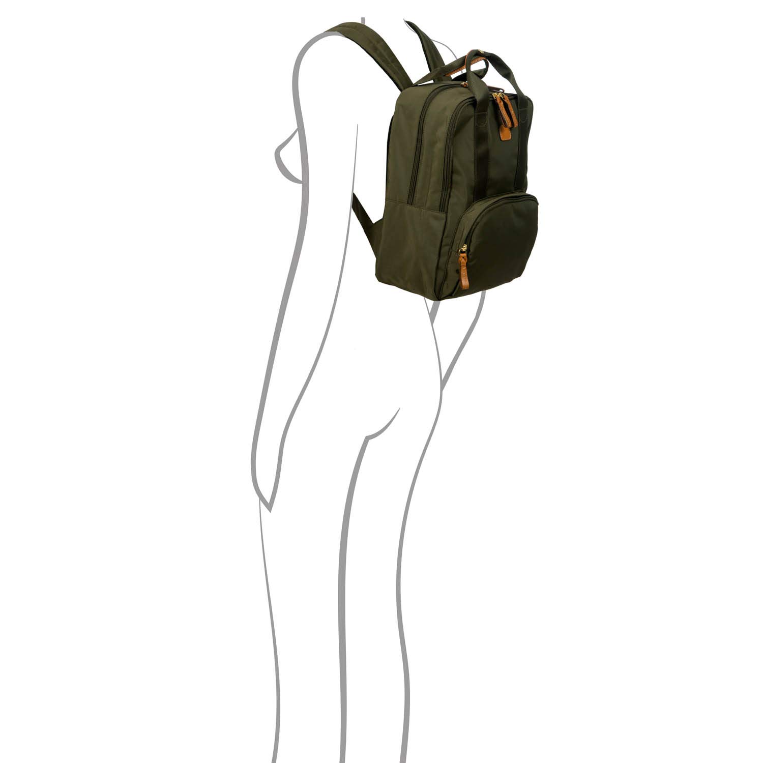 Bric's X-Travel Urban Backpack - 14 Inch - Carry On Bag for Men and Women - Travel Accessory - Black