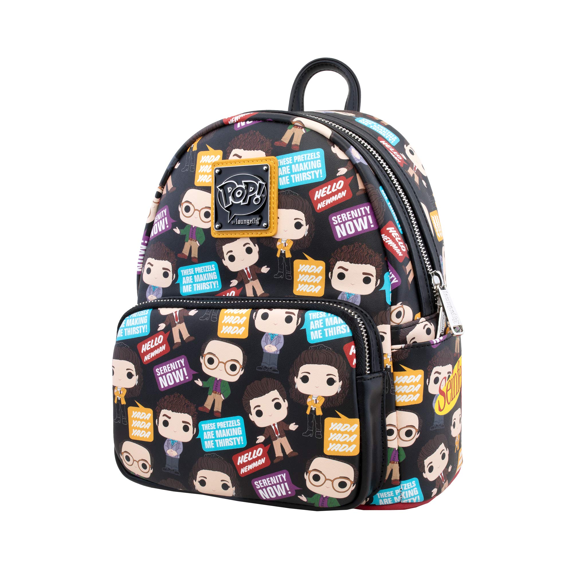 Loungefly Pop Seinfeld Mini Cosplay Backpack Exclusive, Multicolor